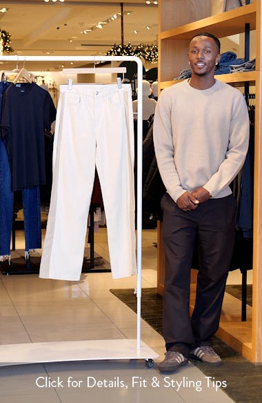 rag & bone Logan Color Splice Wide Leg Jeans | Nordstrom