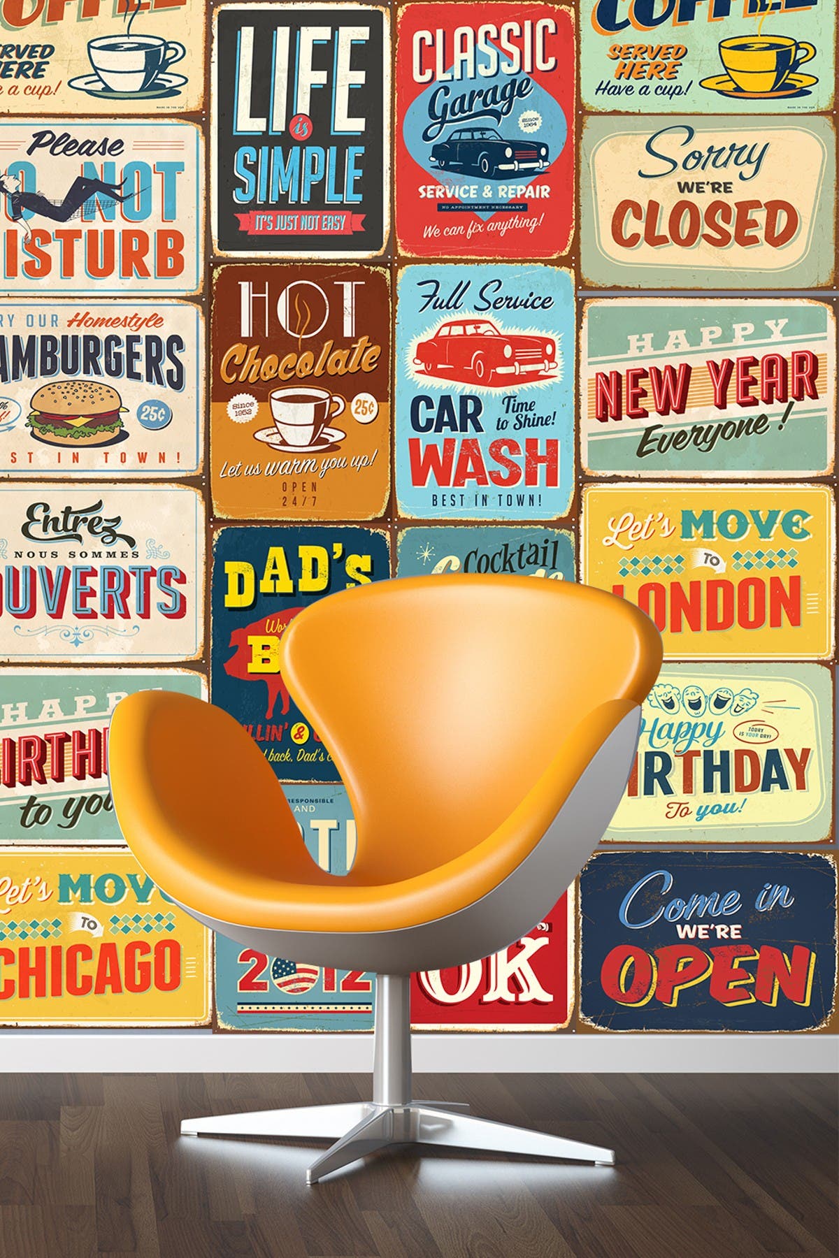 WALPLUS Multi Wall Sticker Decal Signs | Nordstromrack