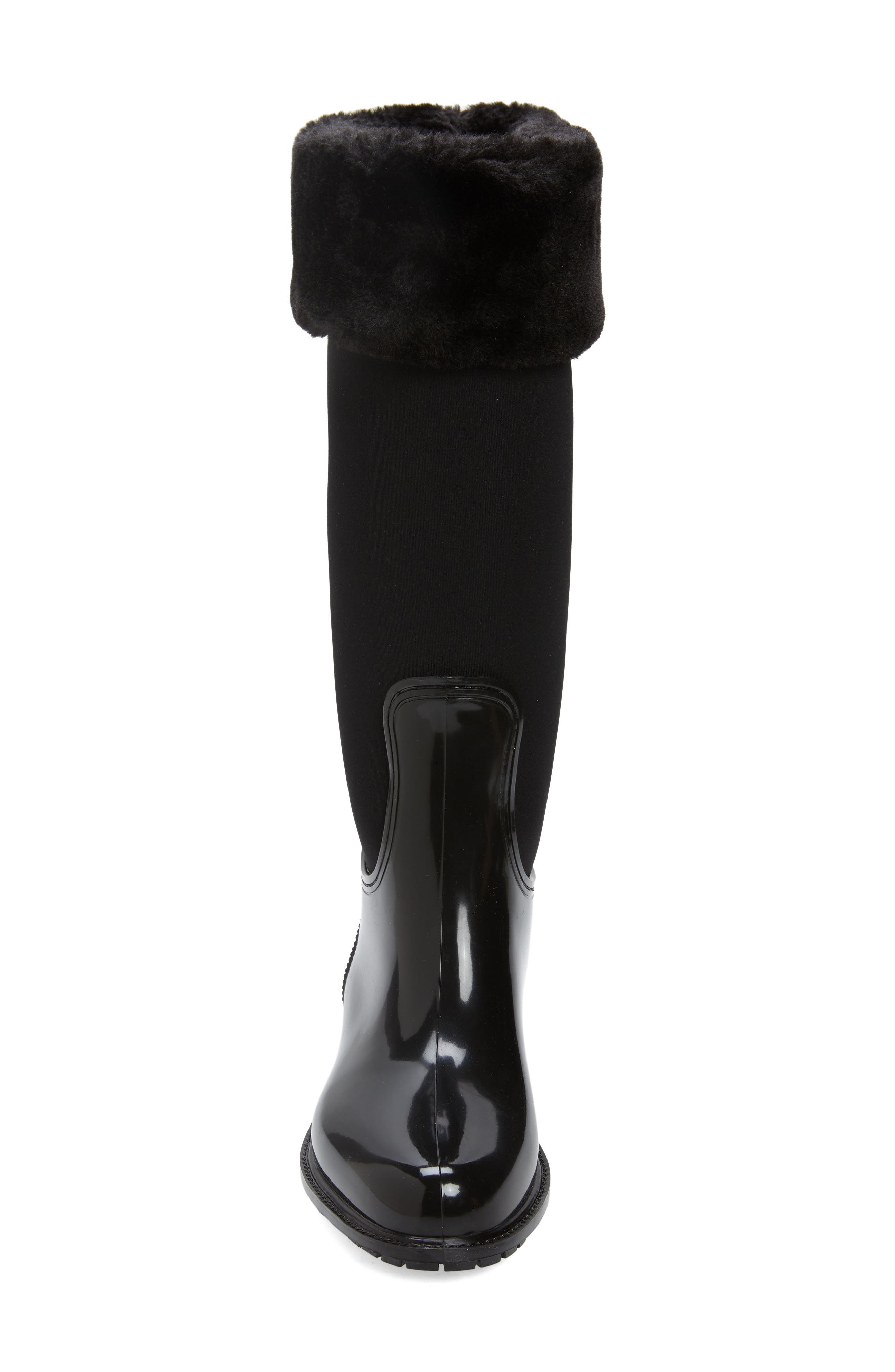 WET KNOT Tatum Waterproof Faux Fur Trim Knee High Boot (Women) | Nordstrom