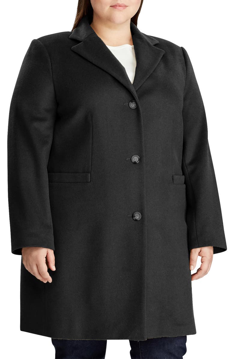 Lauren Ralph Lauren Wool Blend Reefer Coat | Nordstromrack