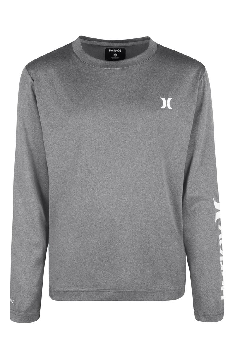 Hurley Icon Heather UPF 50 Long Sleeve Top | Nordstromrack
