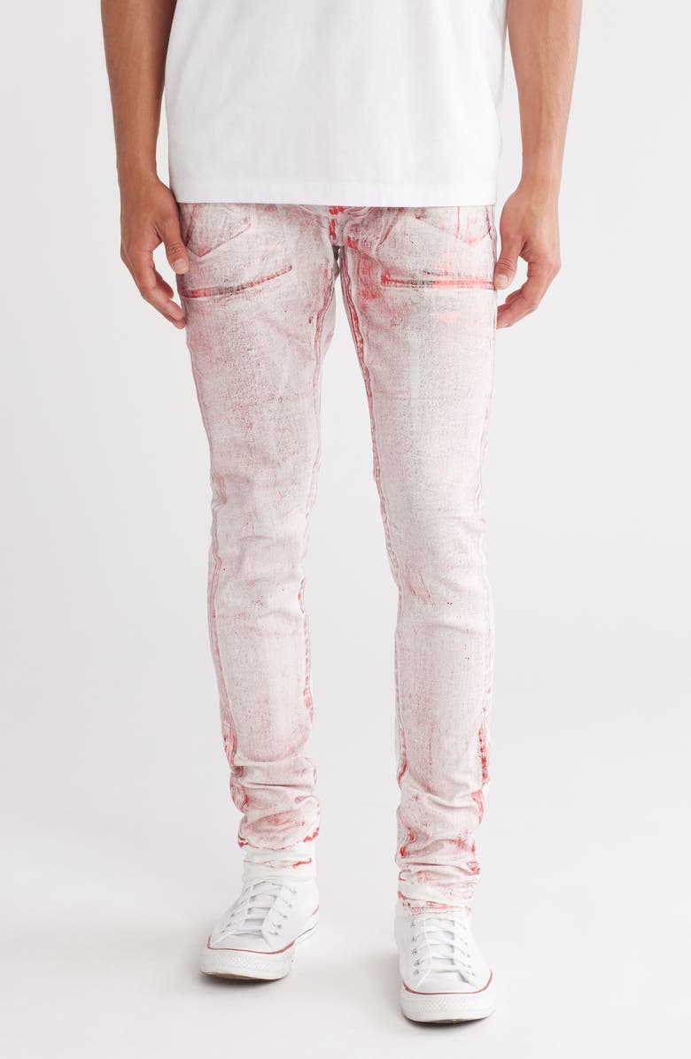 PURPLE BRAND X-Ray Washed Straight Leg Jeans | Nordstromrack