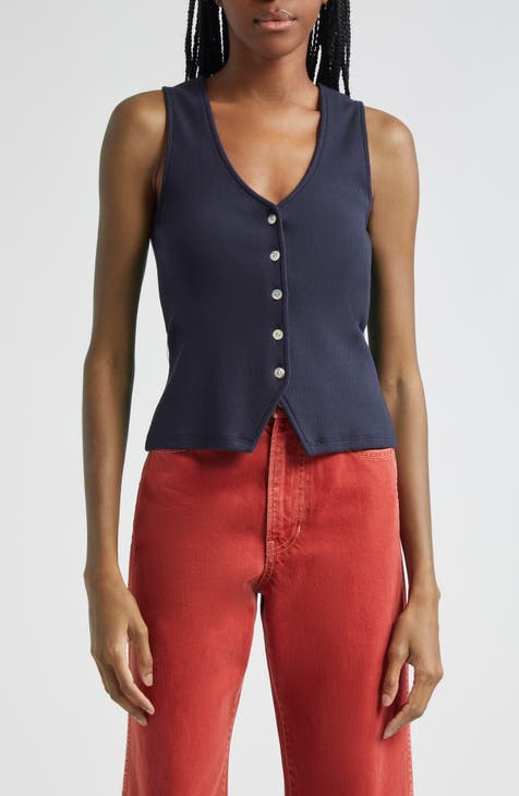 Women's Blue Vests | Nordstrom