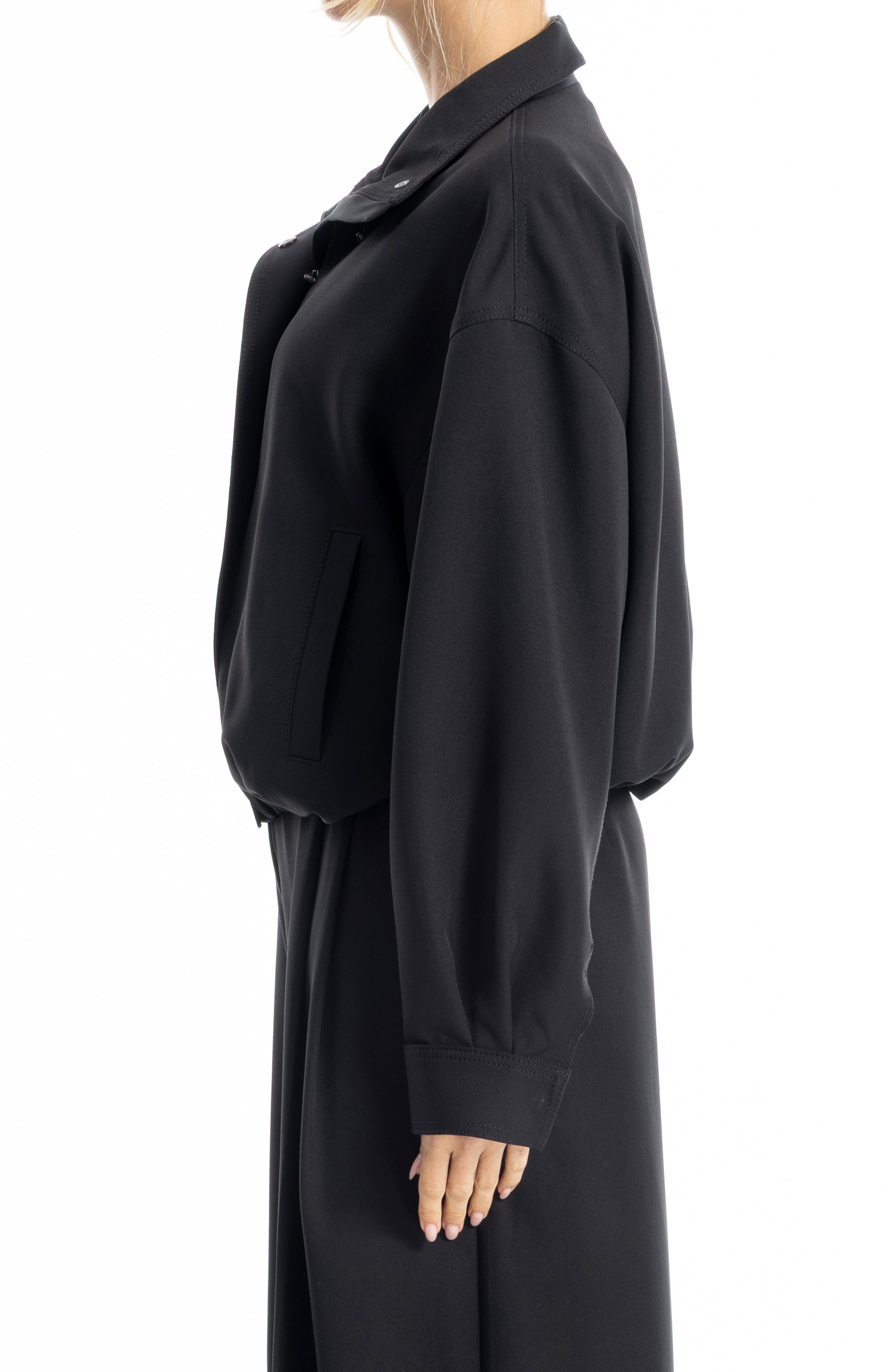 MAX STUDIO Bubble Hem Jacket | Nordstromrack