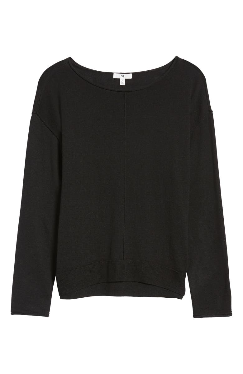 BP. High/Low Roll Edge Sweater | Nordstrom
