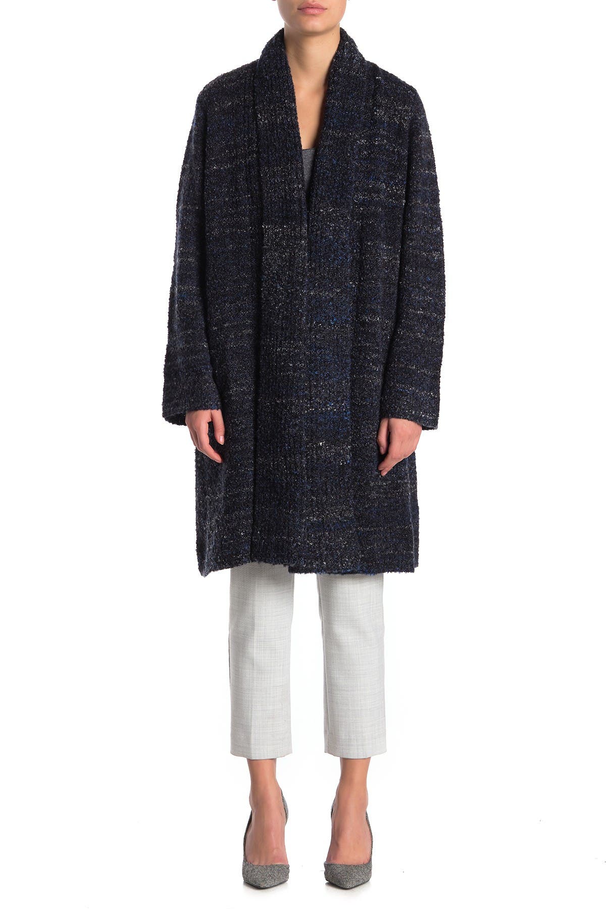 Joseph A Shawl Collar Boucle Cardigan | Nordstromrack