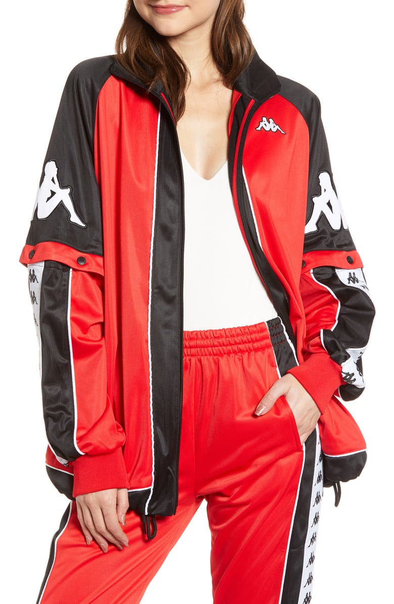 KAPPA ACTIVE Kappa 222 Banda Big Bay Convertible Jacket | Nordstrom