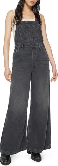 MOTHER SNACKS! The Sugar Cone Wide Leg Overalls | Nordstromrack