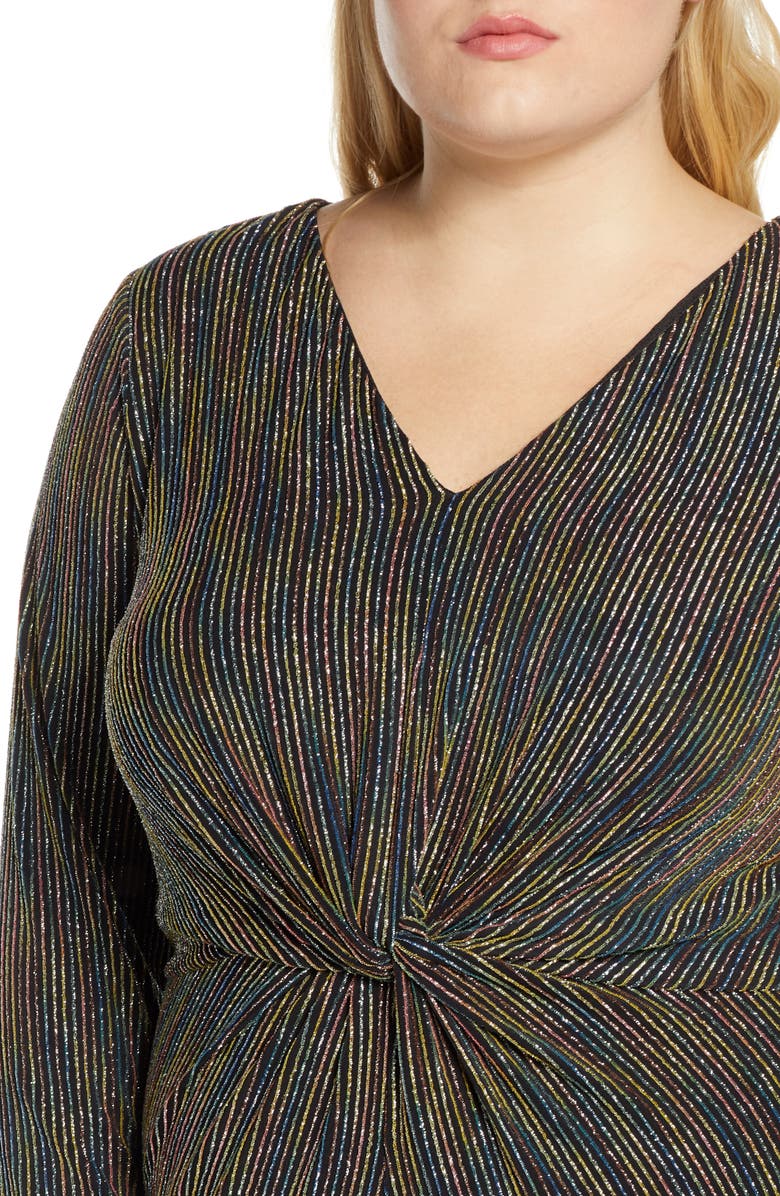 RACHEL Rachel Roy Long Sleeve Twist Front Dress | Nordstromrack