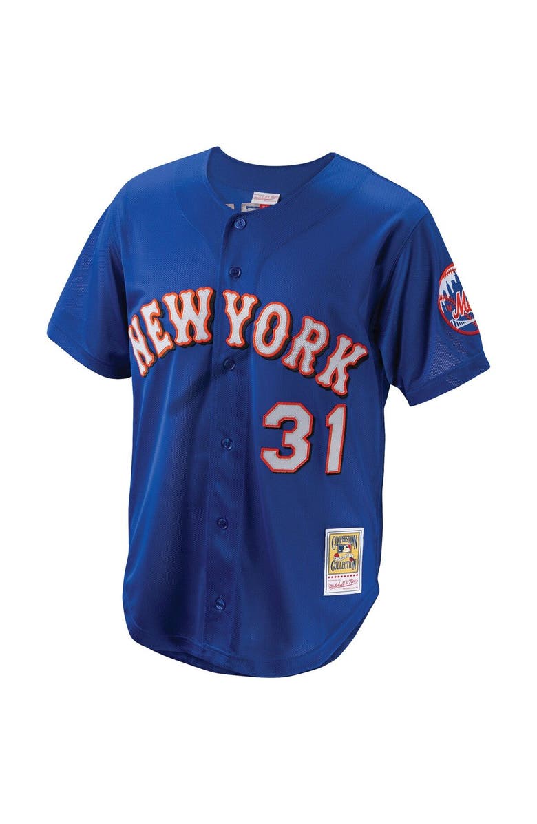 Mitchell & Ness Men's Mitchell & Ness Mike Piazza Royal New York Mets ...