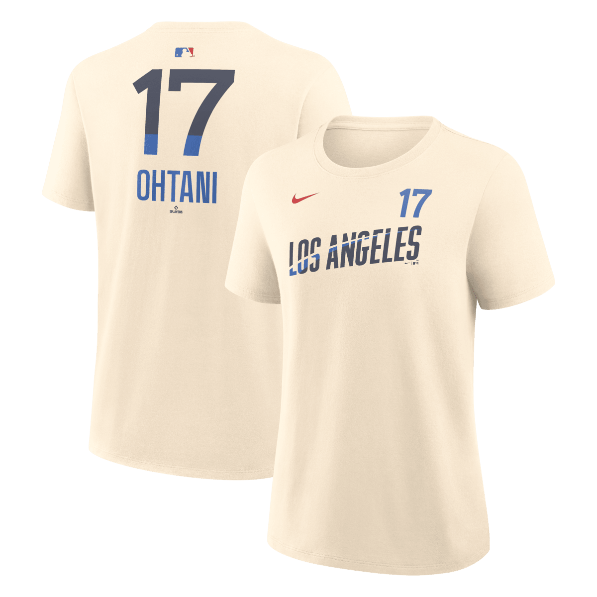 Nike Women's Nike Shohei Ohtani Natural Los Angeles Dodgers City ...