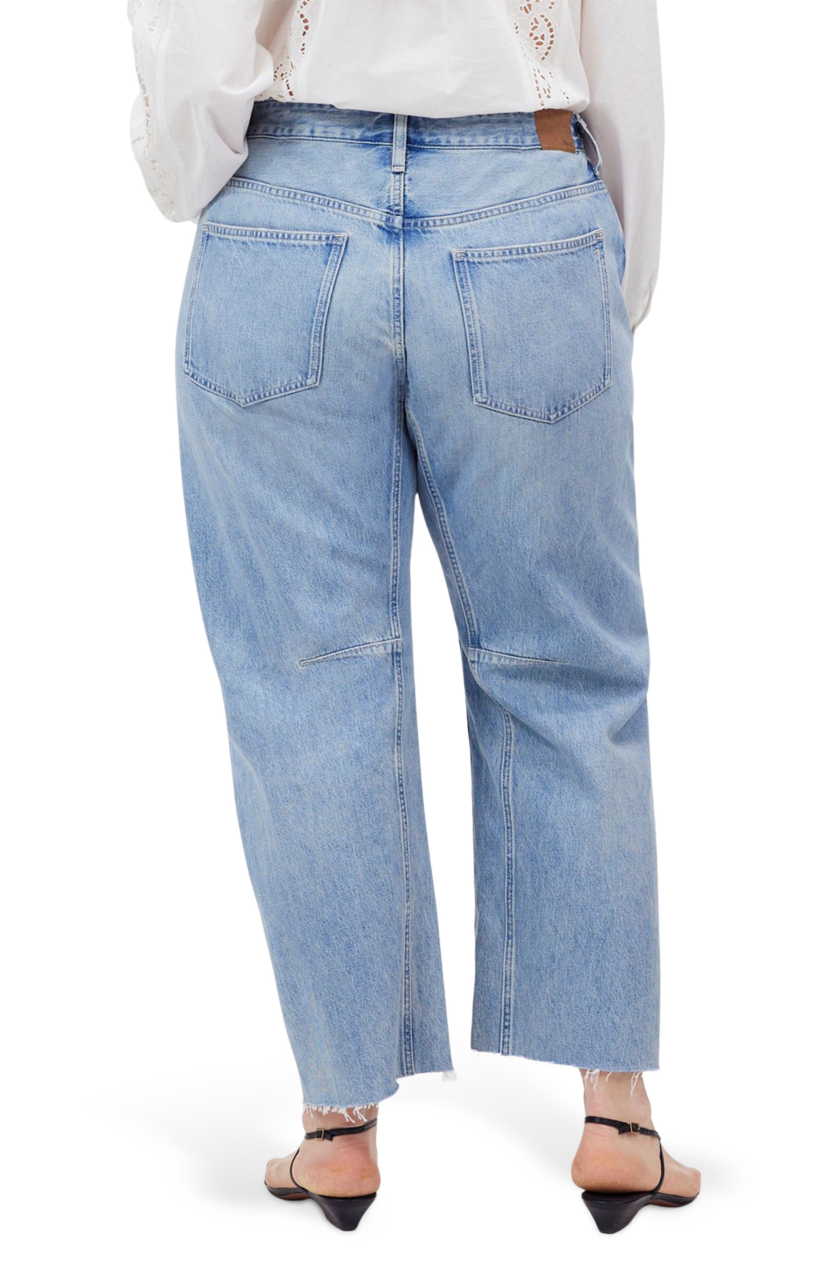 Madewell The Darted Barrel Leg Jeans | Nordstromrack