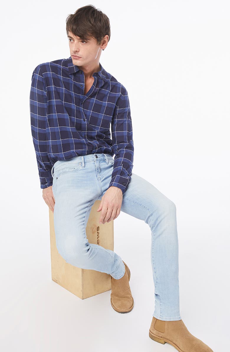 FRAME Classic Fit Plaid Button-Up Shirt | Nordstromrack