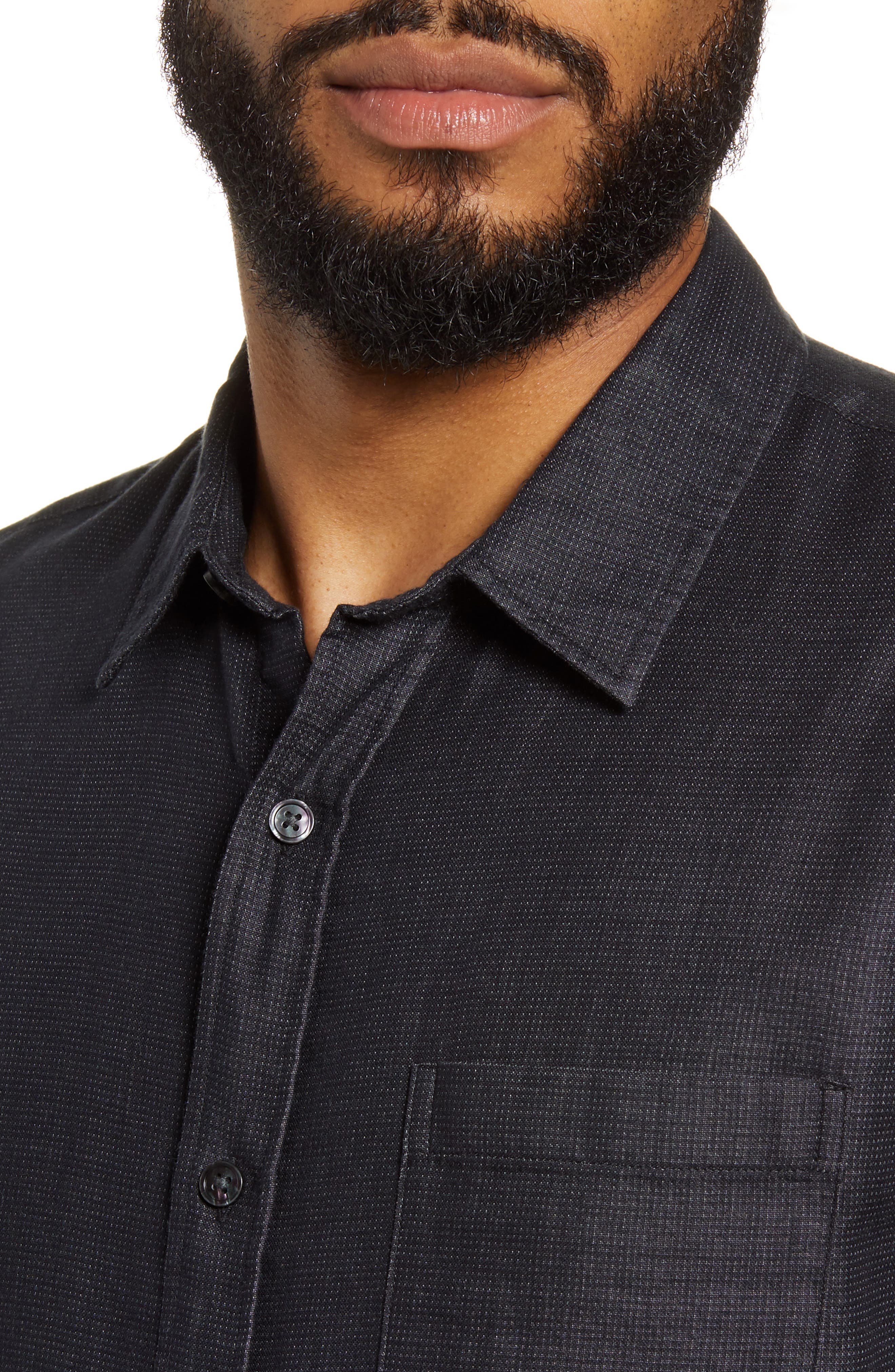 Vince Regular Fit Jacquard Button-Up Shirt (Men) | Nordstromrack