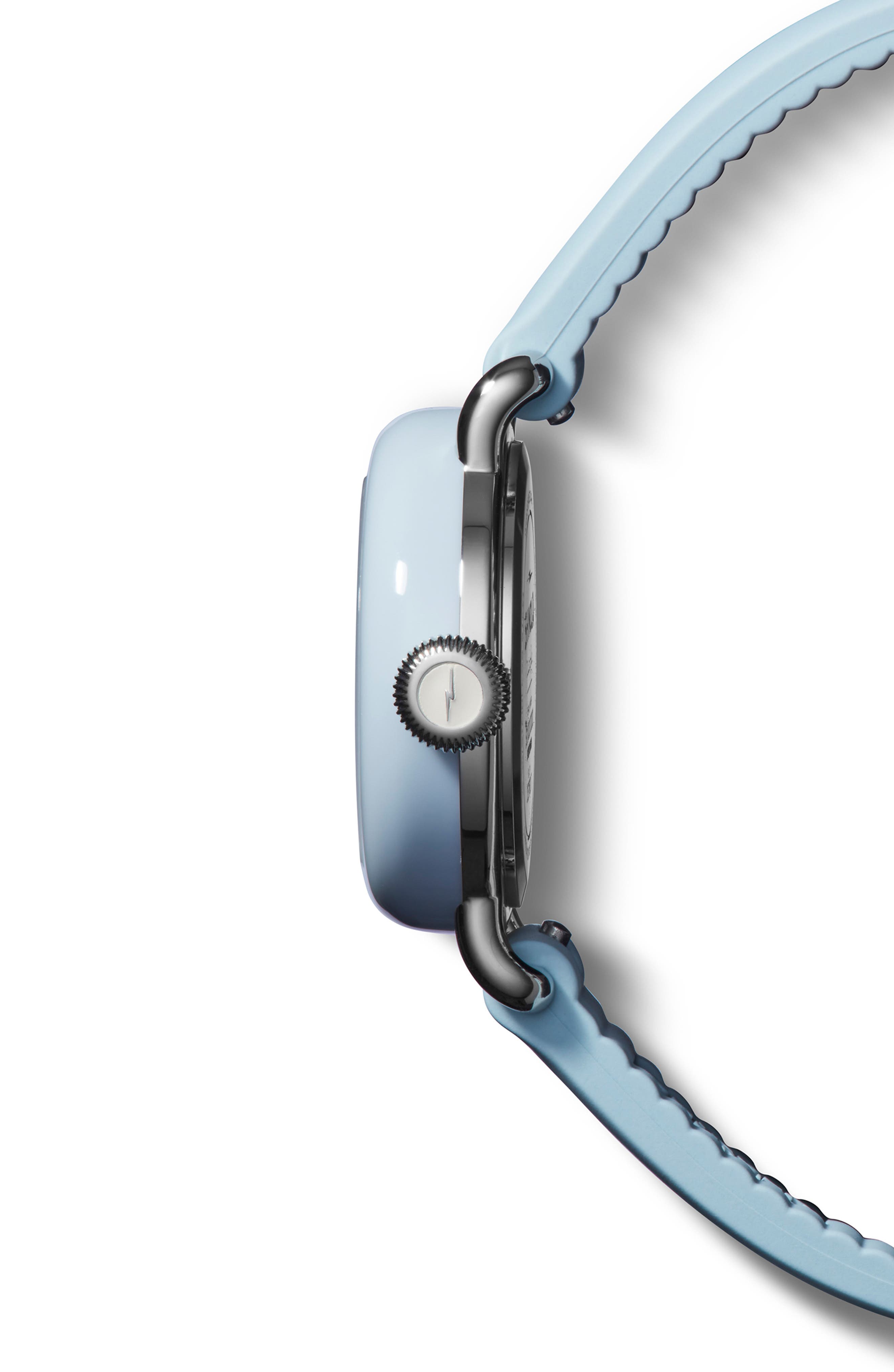 Shinola Detrola Pee Wee Silicone Strap Watch, 25mm | Nordstrom