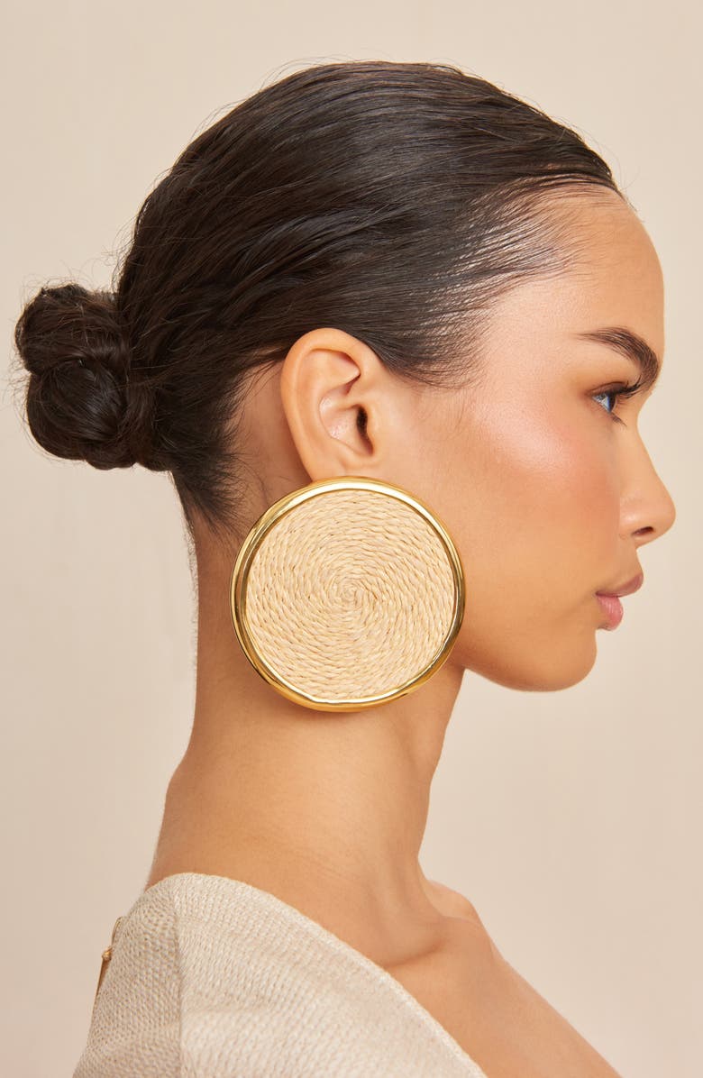 Cult Gaia Brynn Braided Fan Earrings | Nordstromrack
