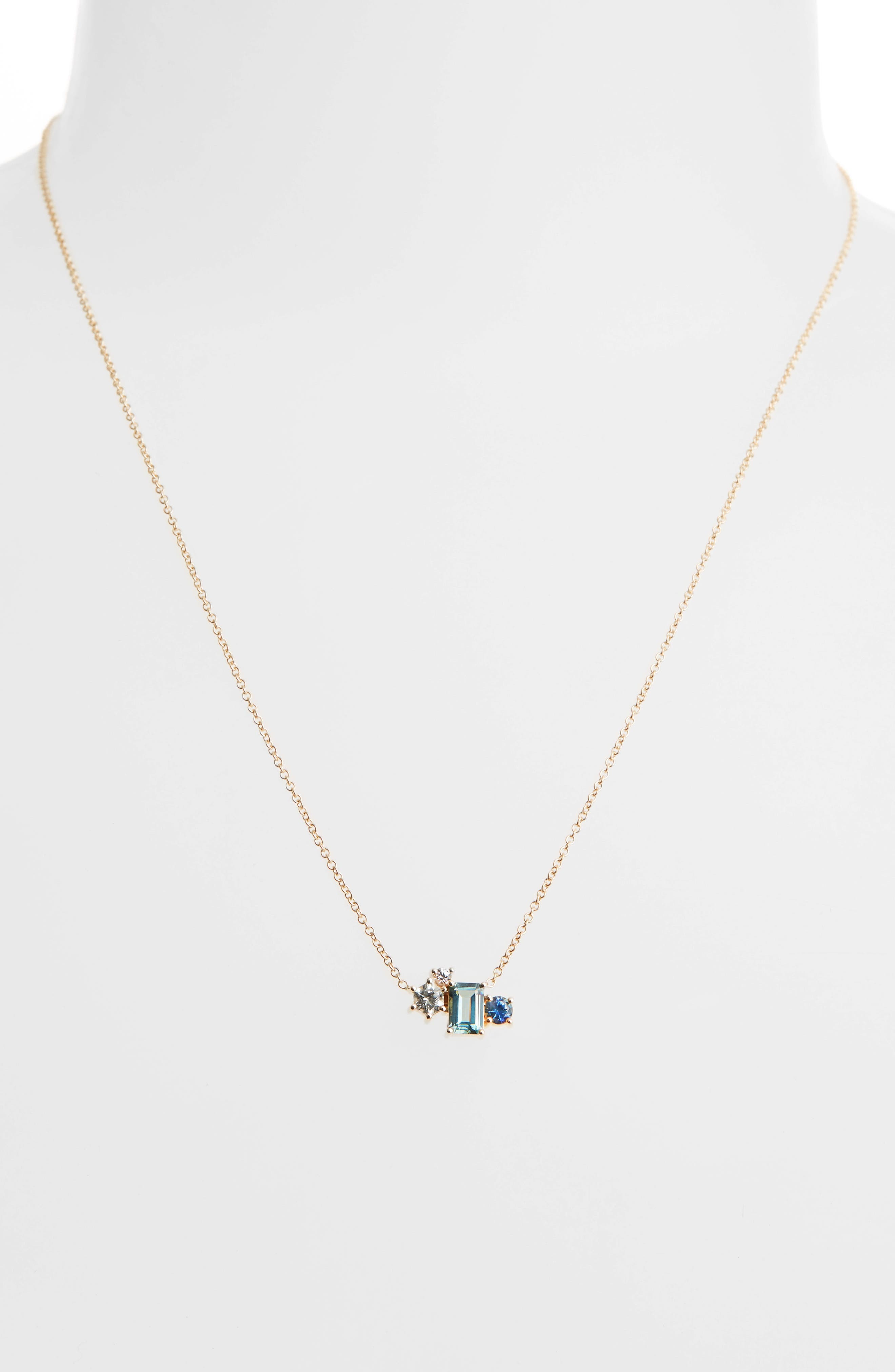Mociun Sapphire Pendant Necklace | Nordstrom