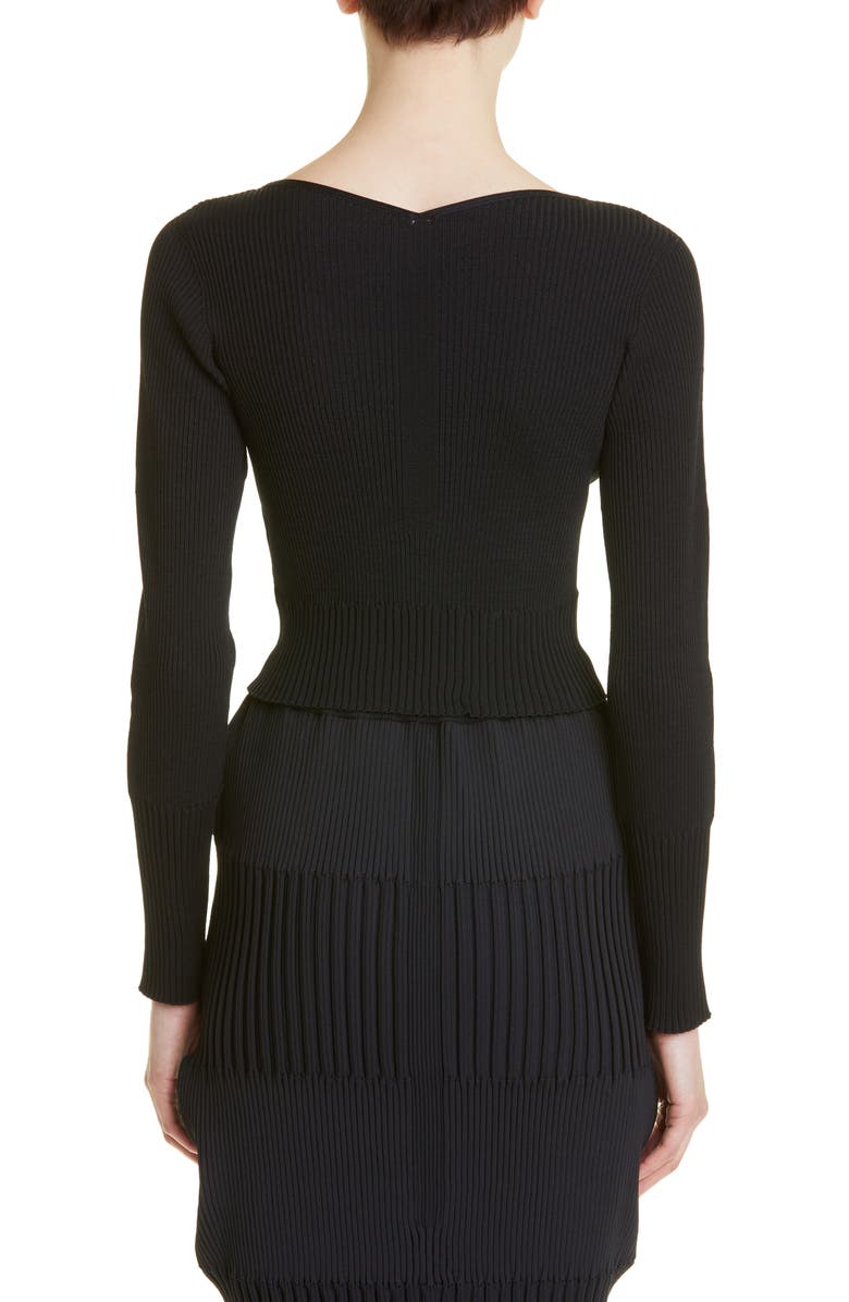 CFCL Portrait 3 Crop Rib Sweater | Nordstrom