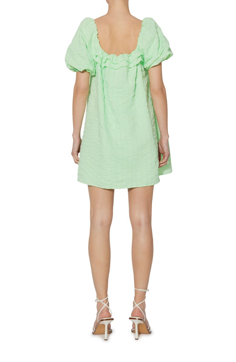 SOMETHING NEW Barbara Ruffle Puff Sleeve Dress | Nordstromrack