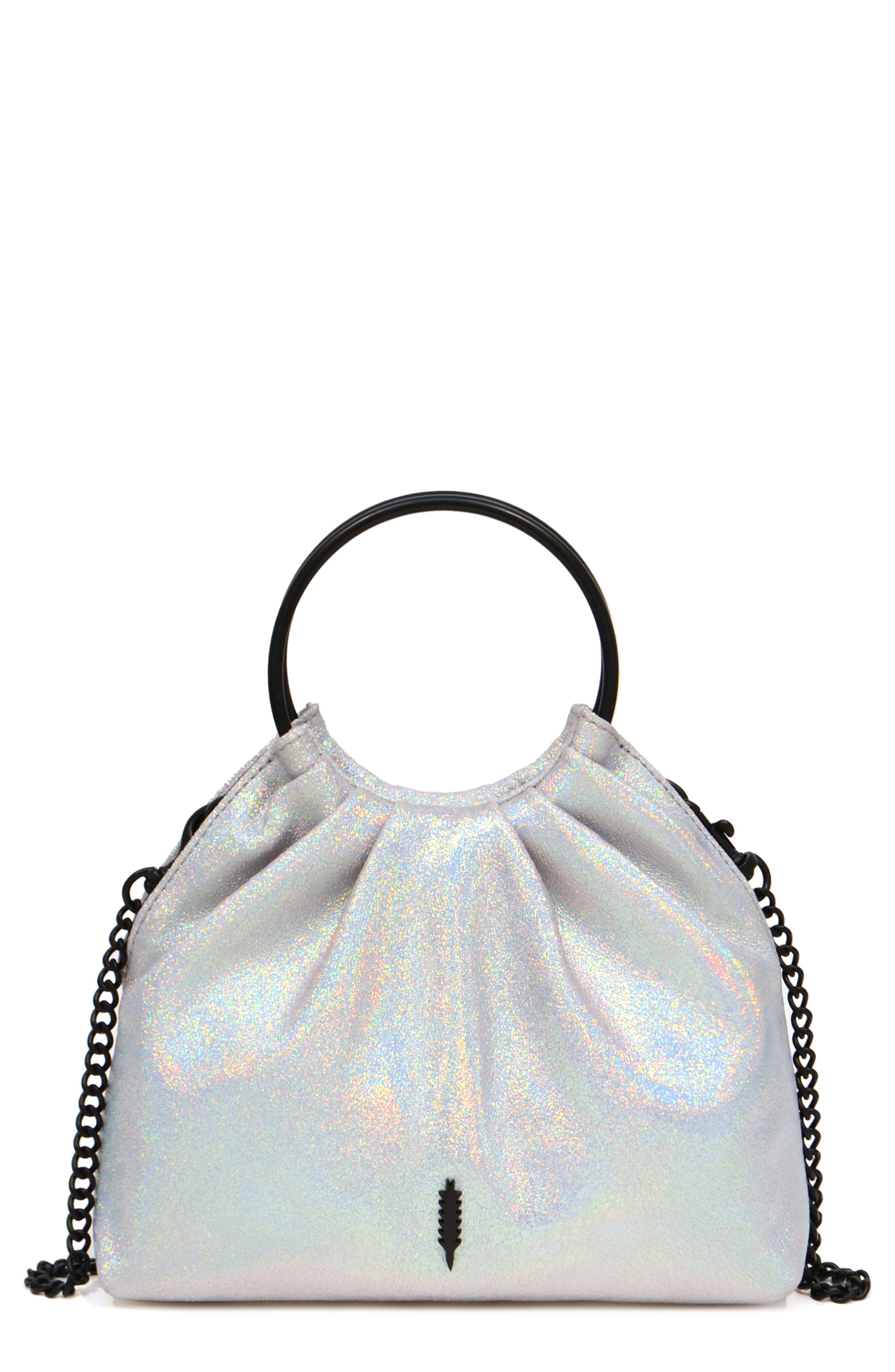 Thacker Kara Metallic Leather Crossbody Bag | Nordstromrack