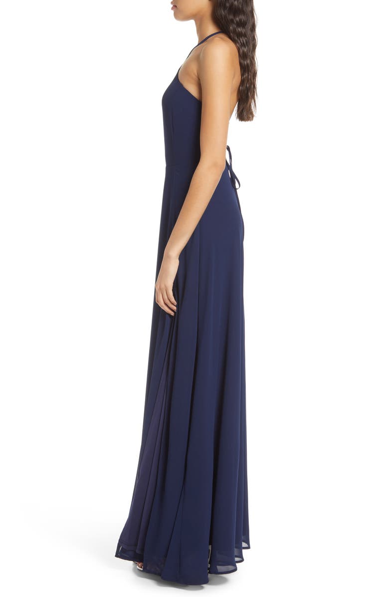 Lulus Magic in the Air Lace-Up Maxi Dress | Nordstromrack