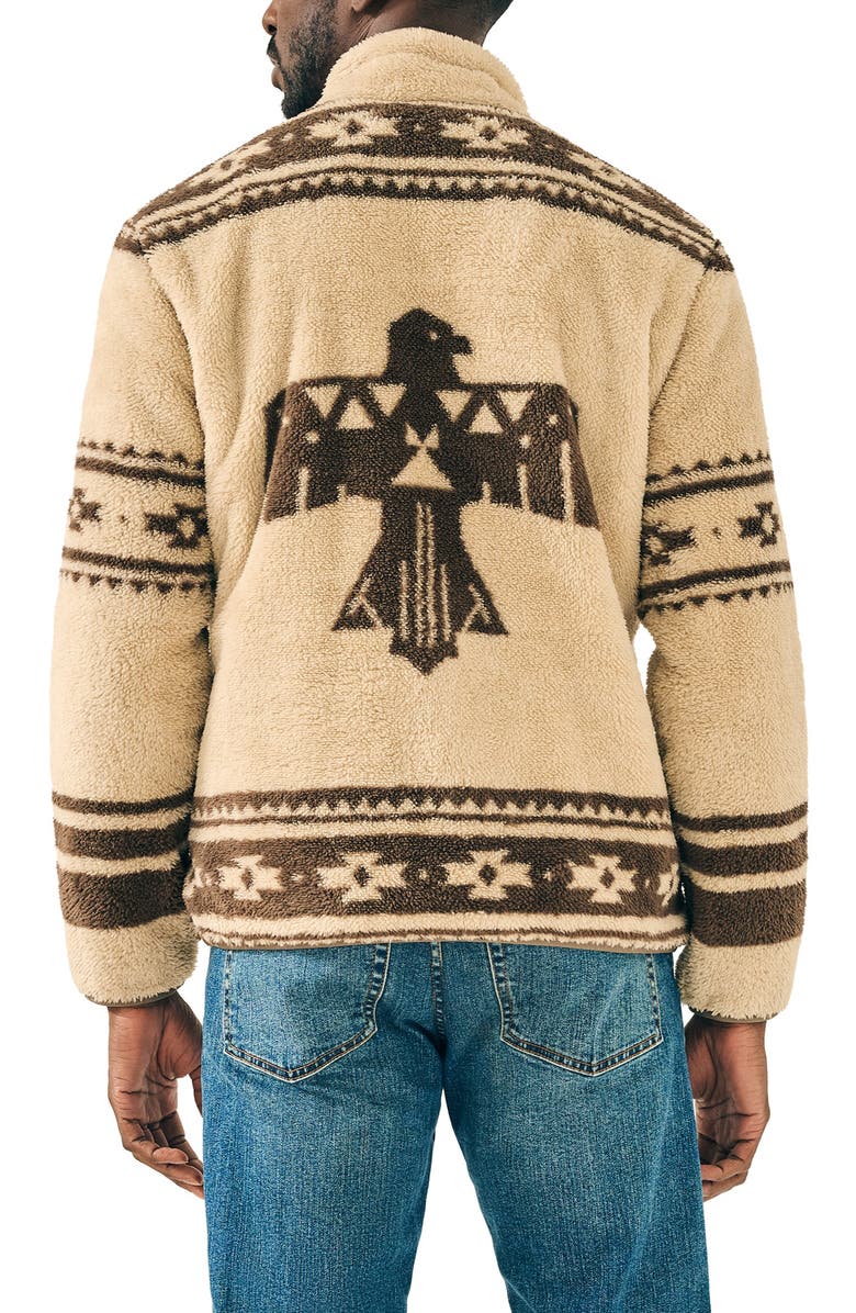 Faherty Steven Paul Judd Reversible Recycled Polyester Fleece Jacket ...