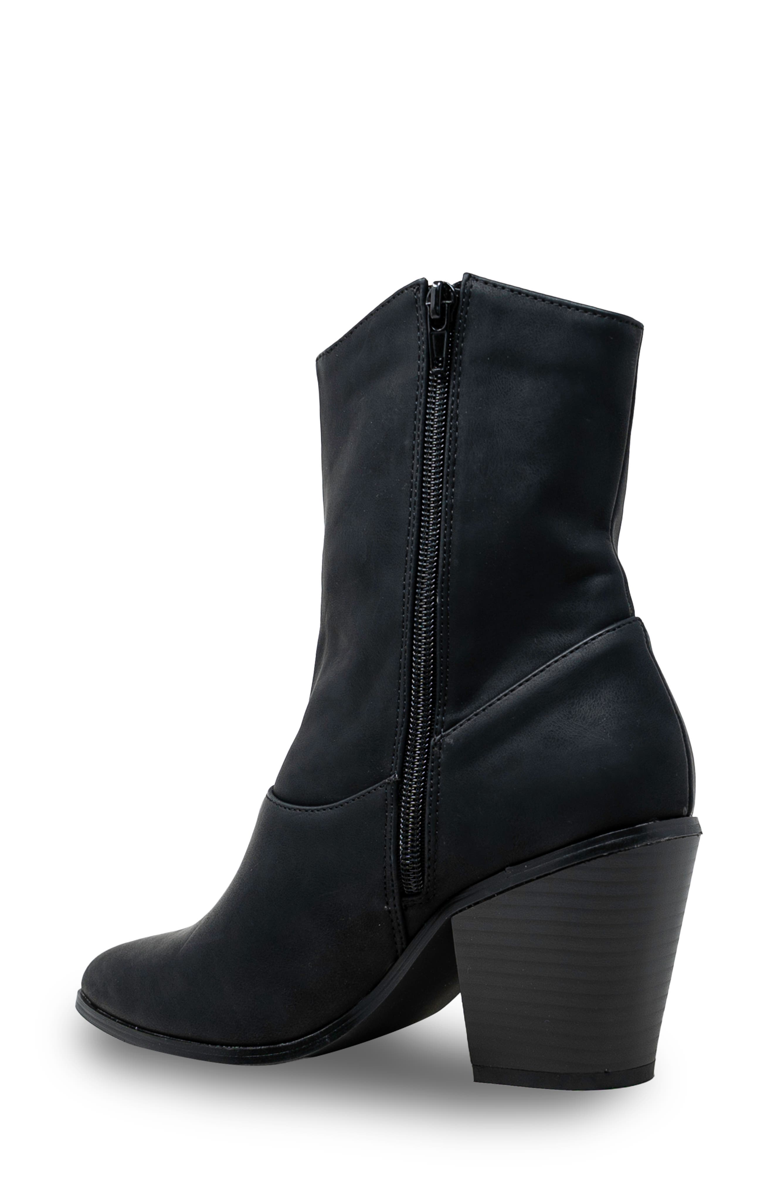 CHASE AND CHLOE Justine Side Rhinestone Tassel Western Boot (Women ...