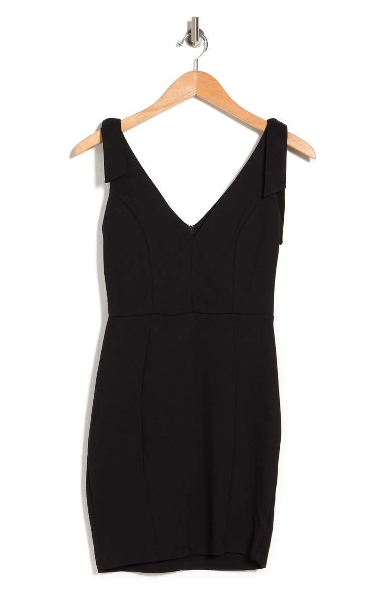LNL V-Neck Bow Shoulder Mini Dress | Nordstromrack