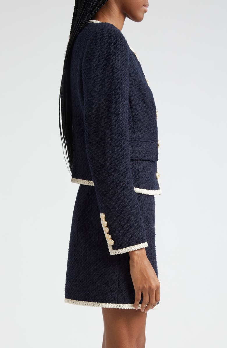 Veronica Beard Mabel Cotton Blend Tweed Jacket | Nordstromrack