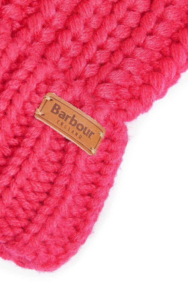Barbour Saltburn Faux Fur Pompom Beanie | Nordstromrack