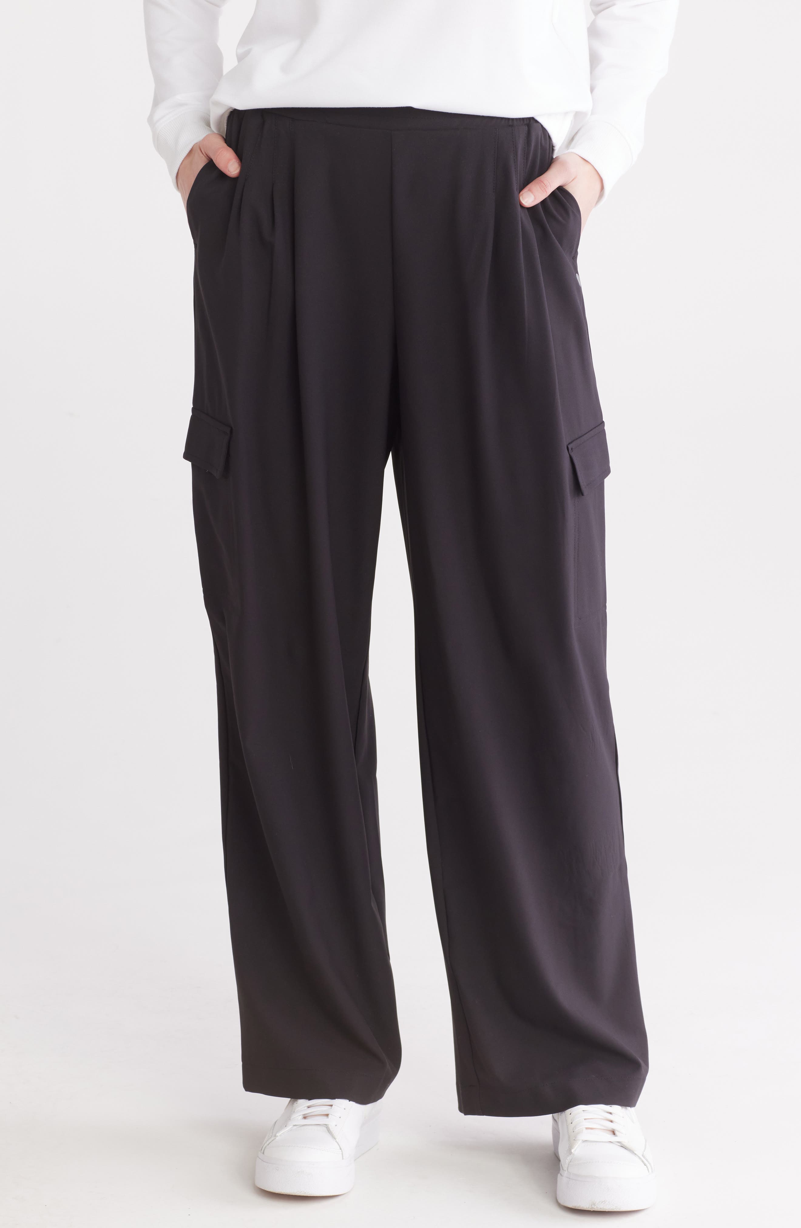 APANA Casual Breeze Wide Leg Pants | Nordstromrack