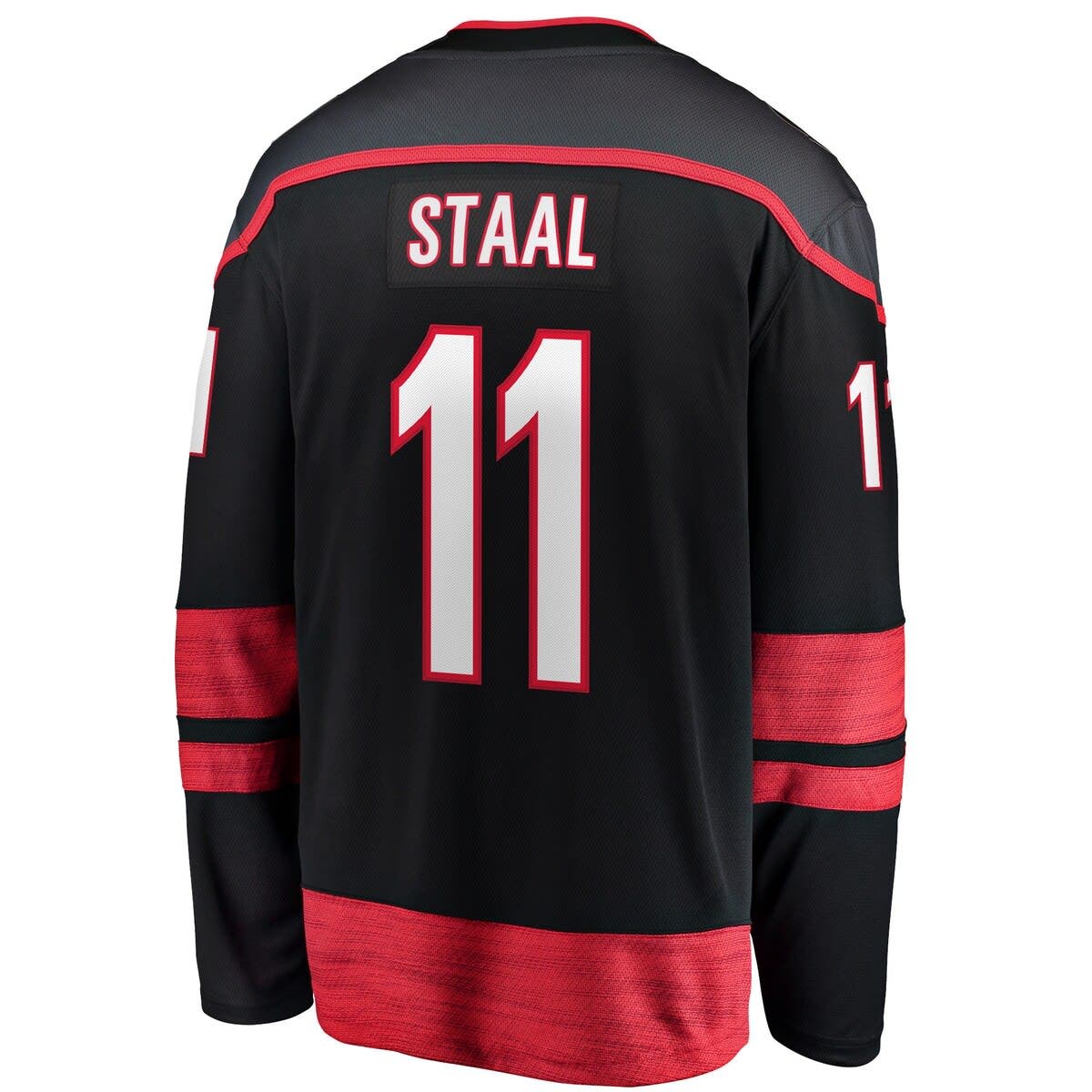 FANATICS Men's Fanatics Jordan Staal Black Carolina Hurricanes Home ...