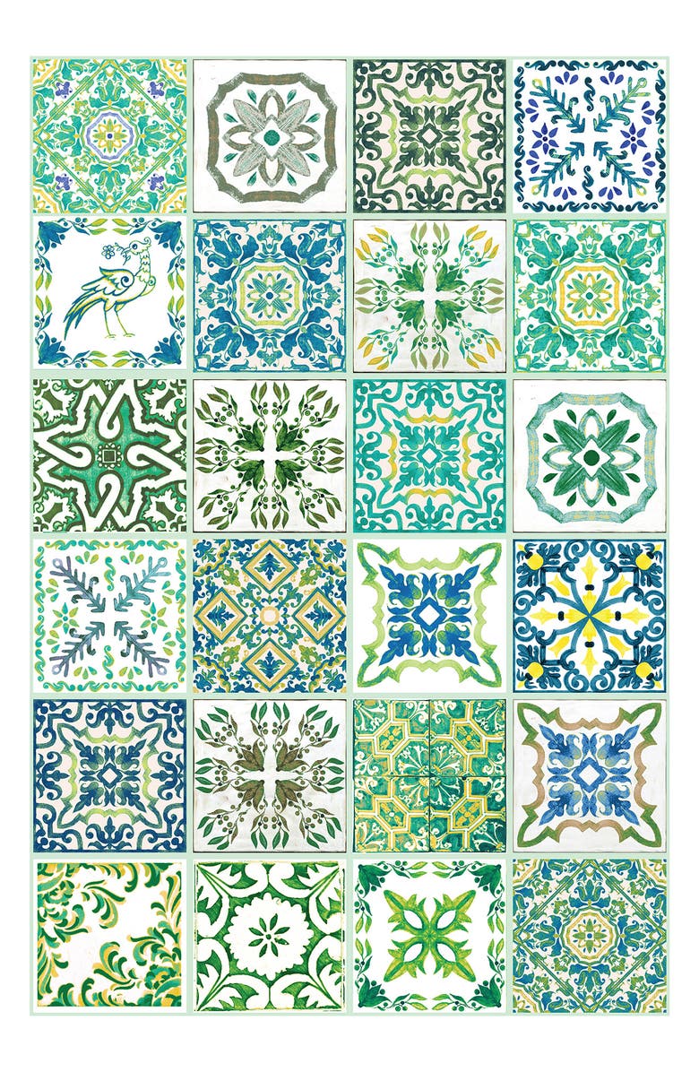 WALPLUS Turkish Green Mosaic Tile Wall Decal | Nordstromrack