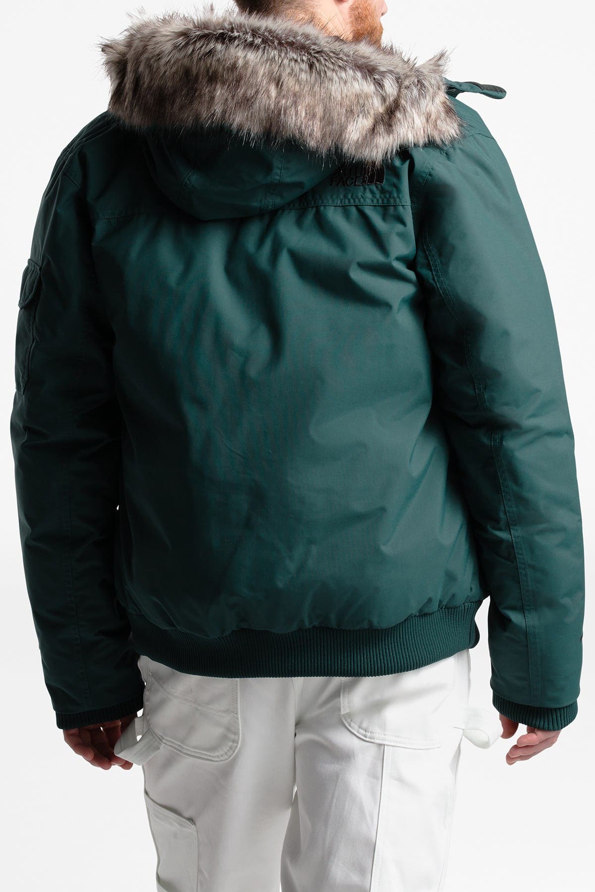 The North Face Gotham III Faux Fur Trim Waterproof Down Jacket ...