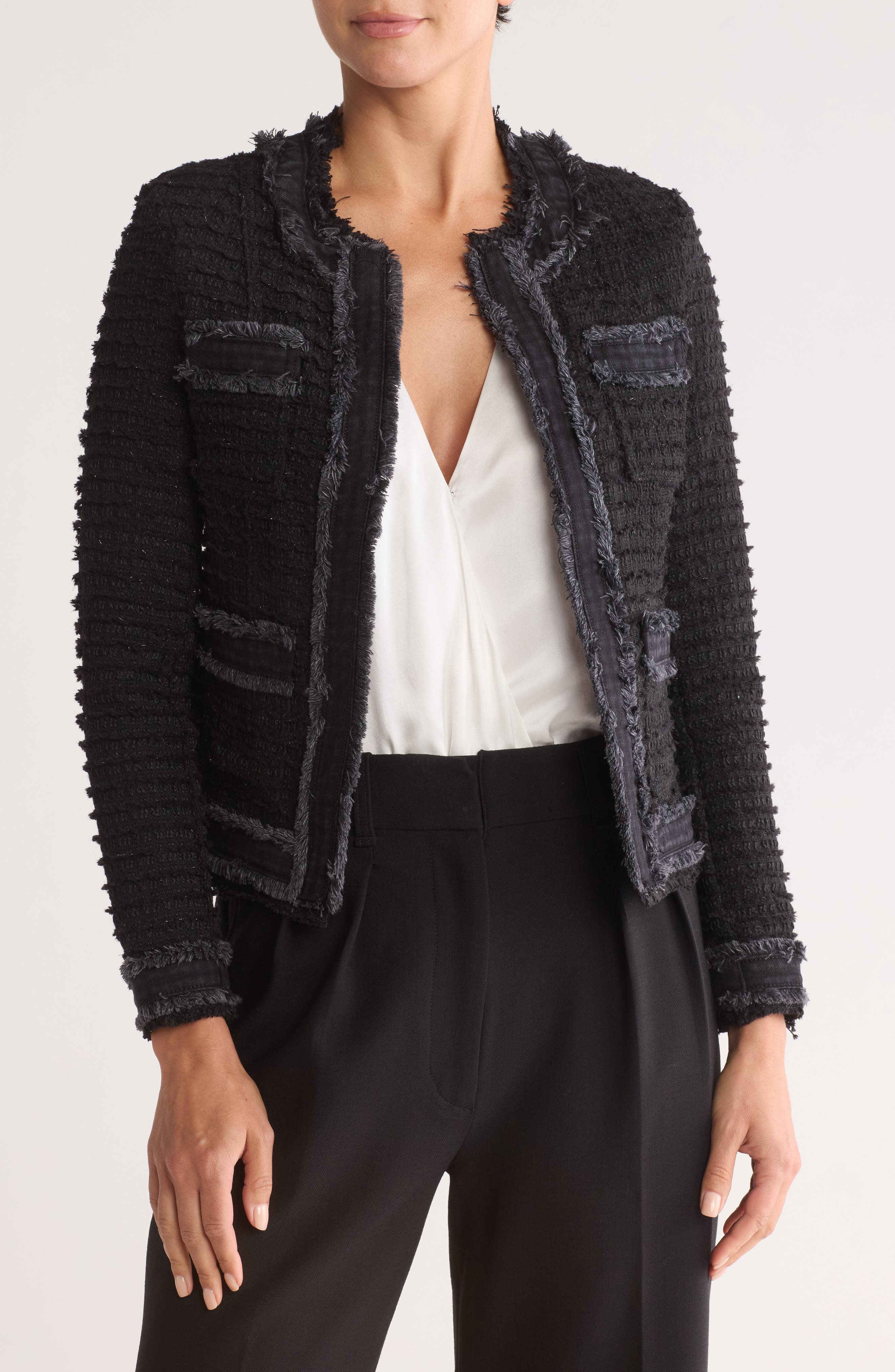 L'AGENCE Agnes Tweed Jacket | Nordstrom