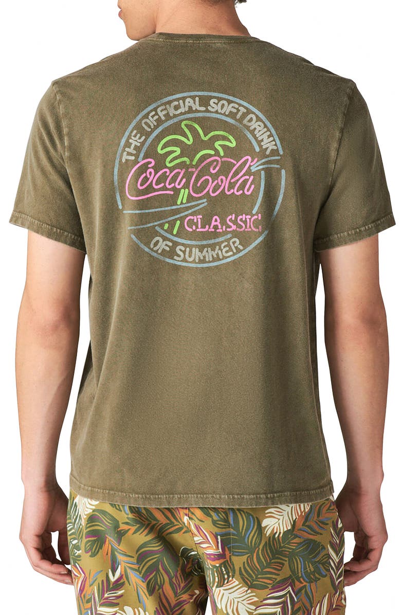 Lucky Brand Neon Cola Cotton Graphic Tee | Nordstrom