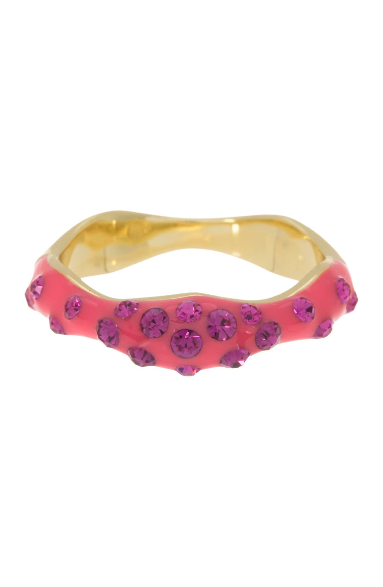 Covet Enamel Cluster Band Ring | Nordstromrack