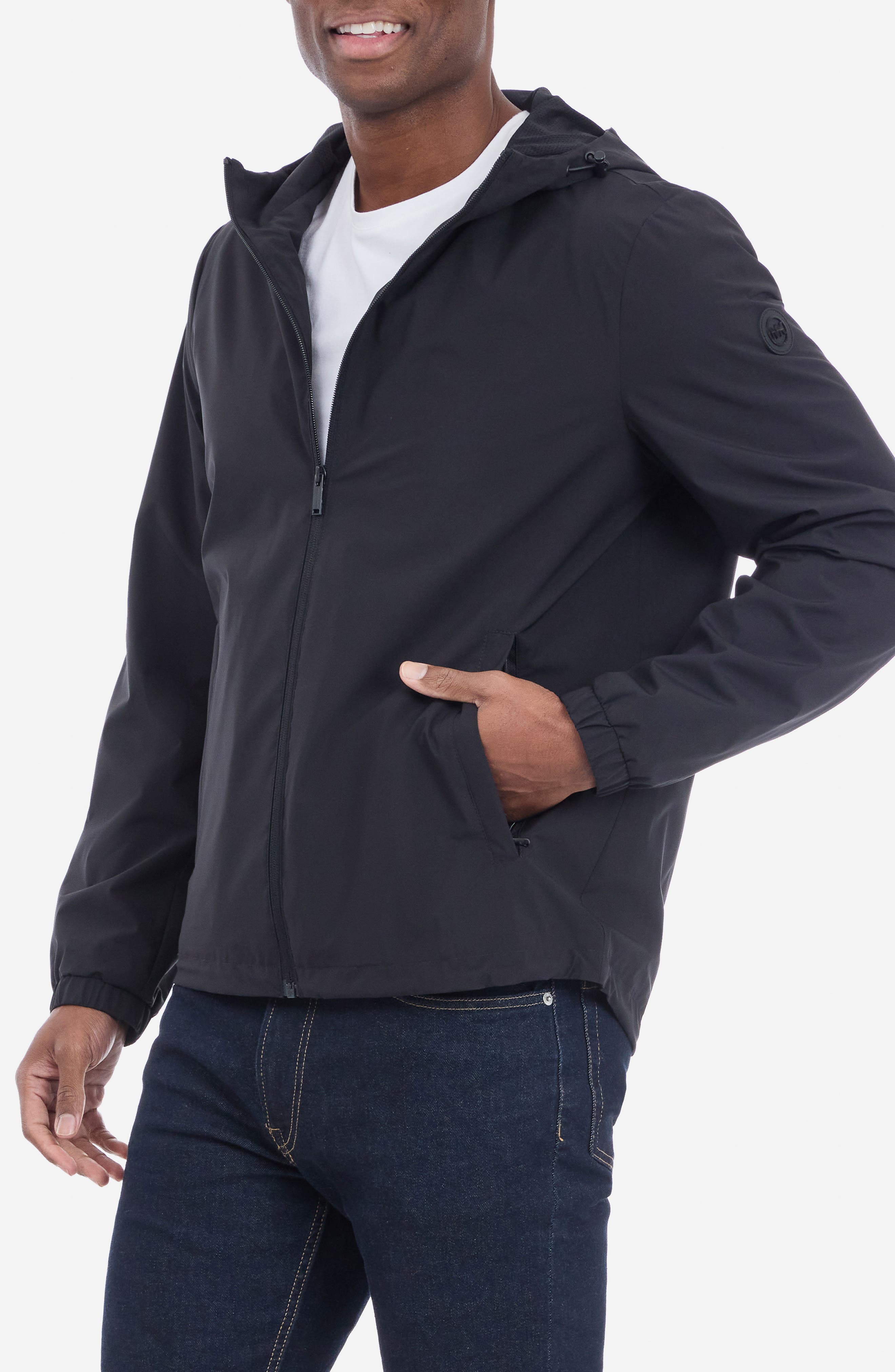 Michael Kors Chari Hooded Rain Jacket | Nordstromrack
