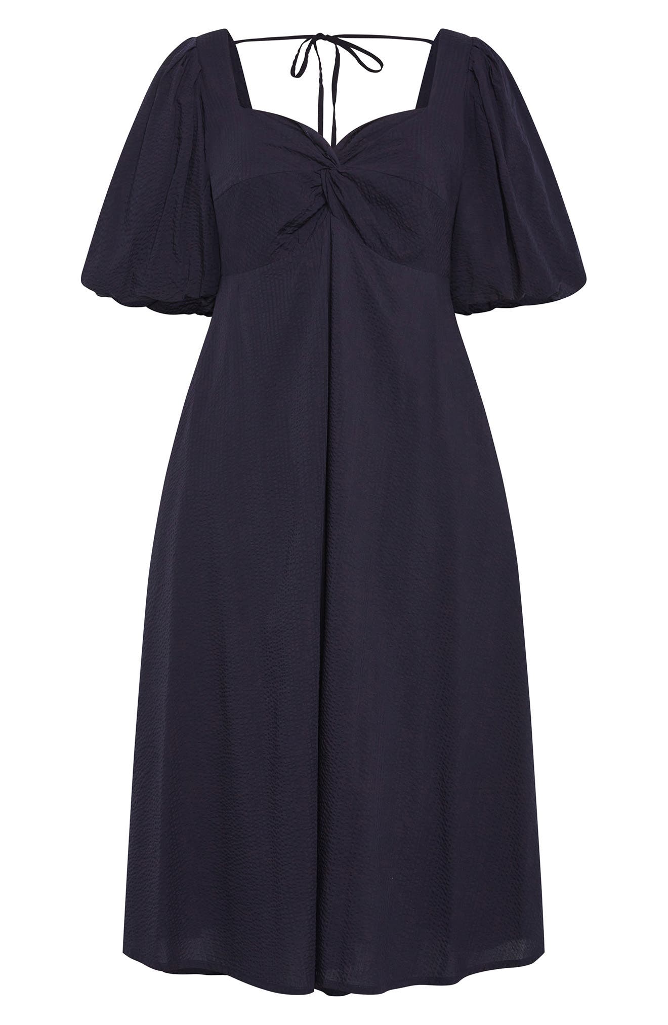 City Chic Hermione Puff Sleeve Empire Waist Maxi Dress | Nordstromrack