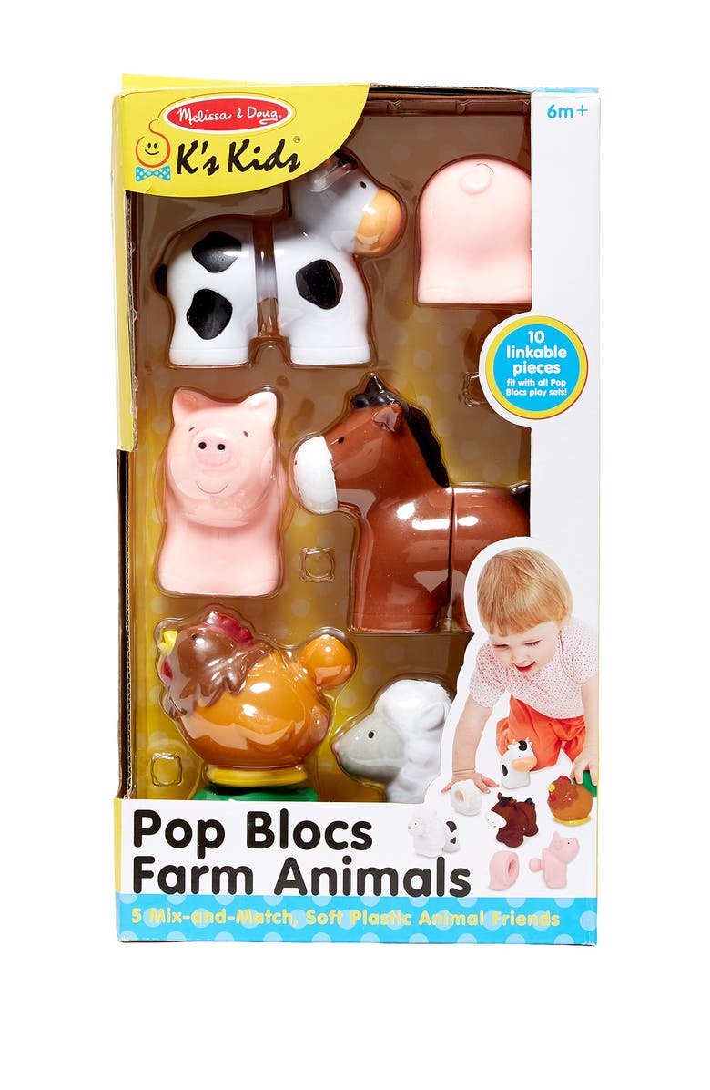 Melissa & Doug Pop Blocs Farm Animals | Nordstromrack