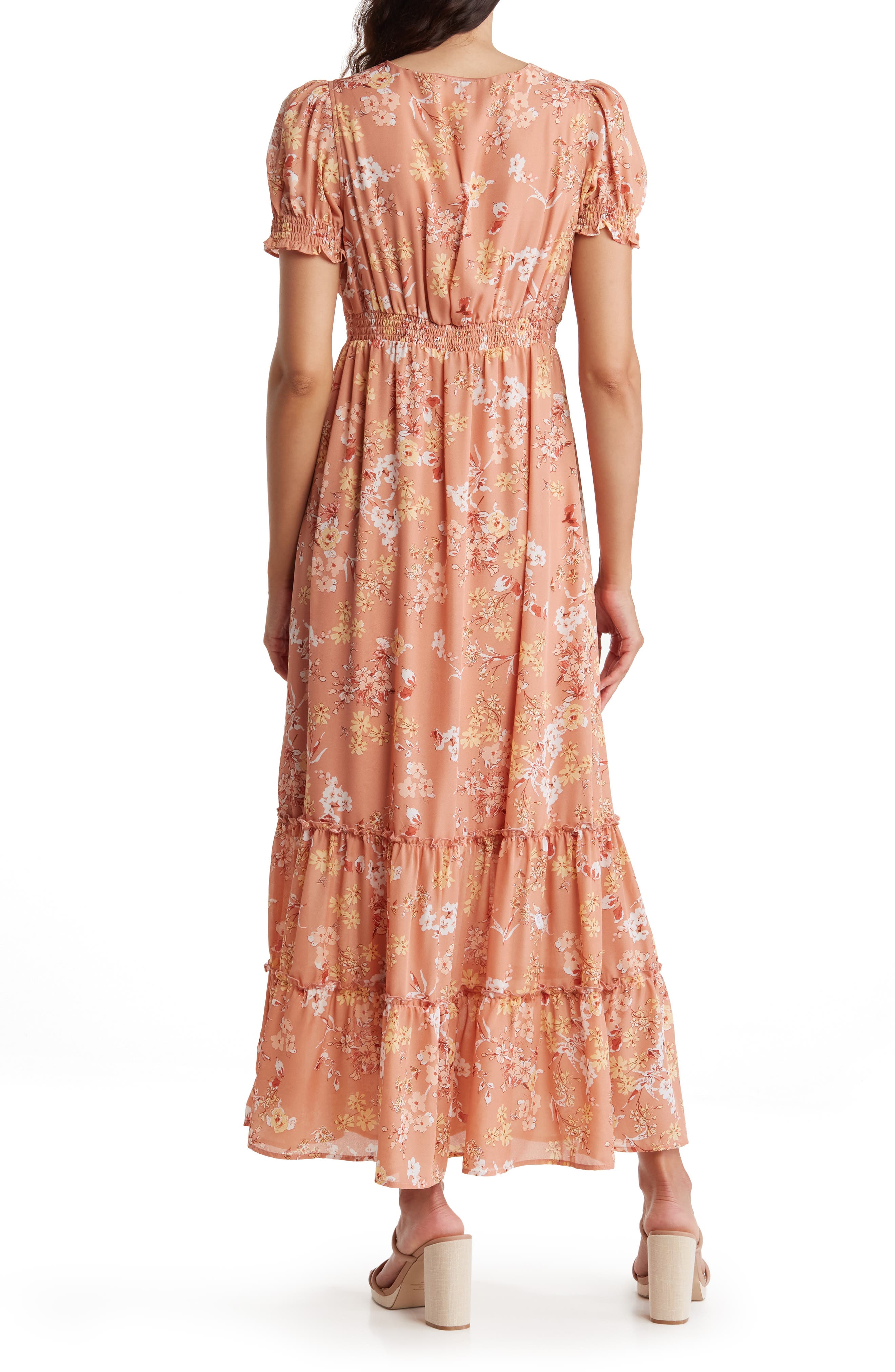 Lucky Brand Ruffle Tier Maxi Dress | Nordstromrack