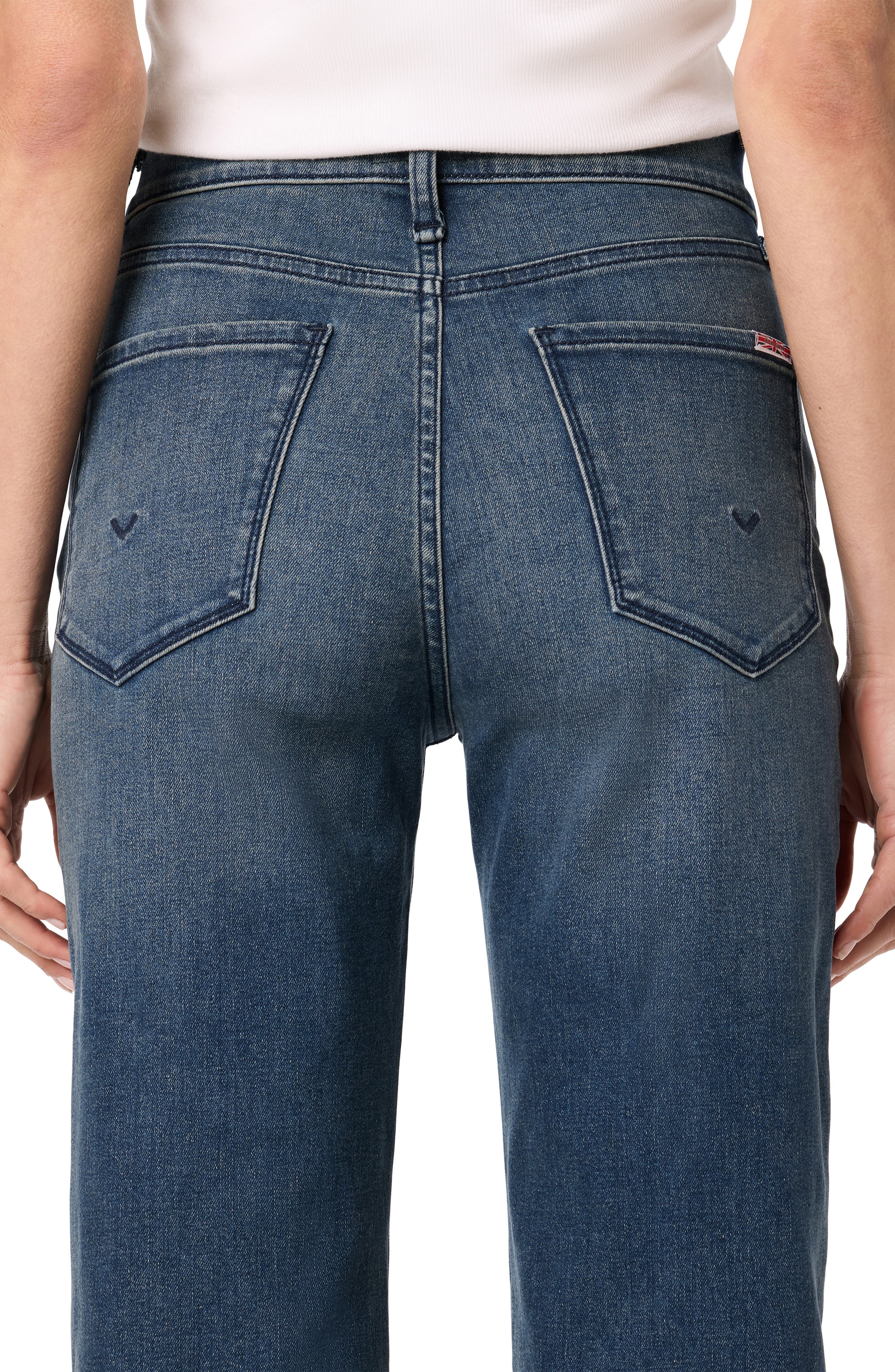 Hudson Jeans Noa High Waist Crop Straight Leg Jeans | Nordstromrack