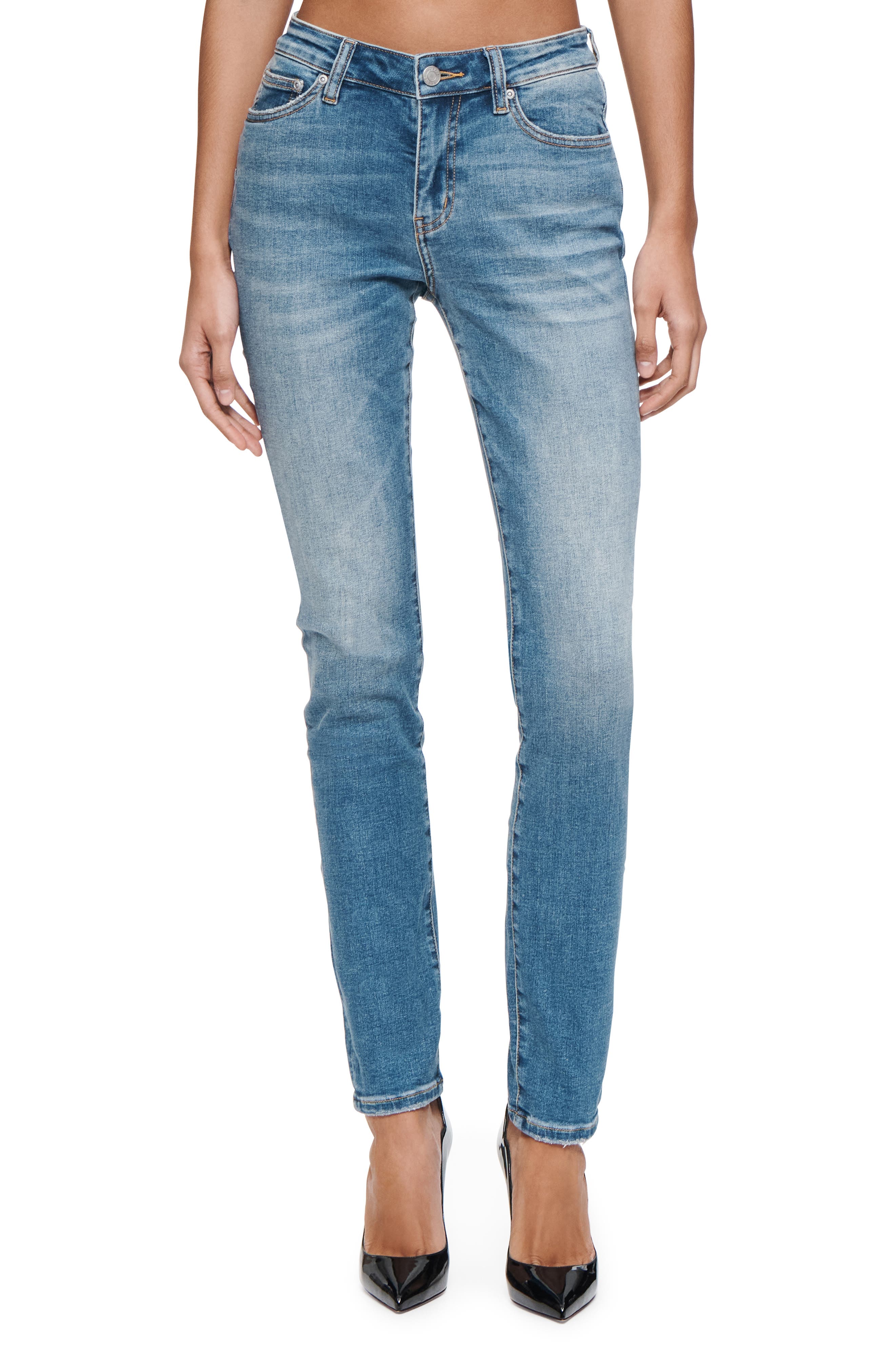 PURPLE BRAND Worn Skinny Jeans | Nordstromrack