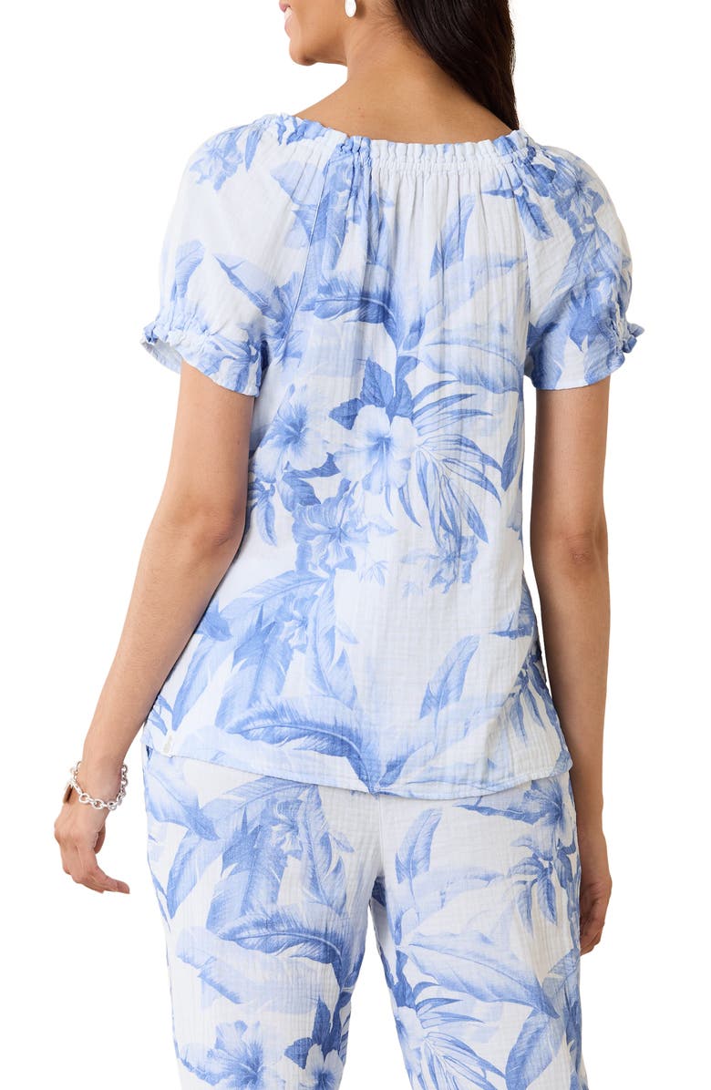 Tommy Bahama Day Break Hibiscus Cotton Button-Up Top | Nordstromrack