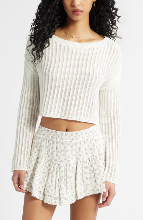 Women's Ivory Sweaters | Nordstrom
