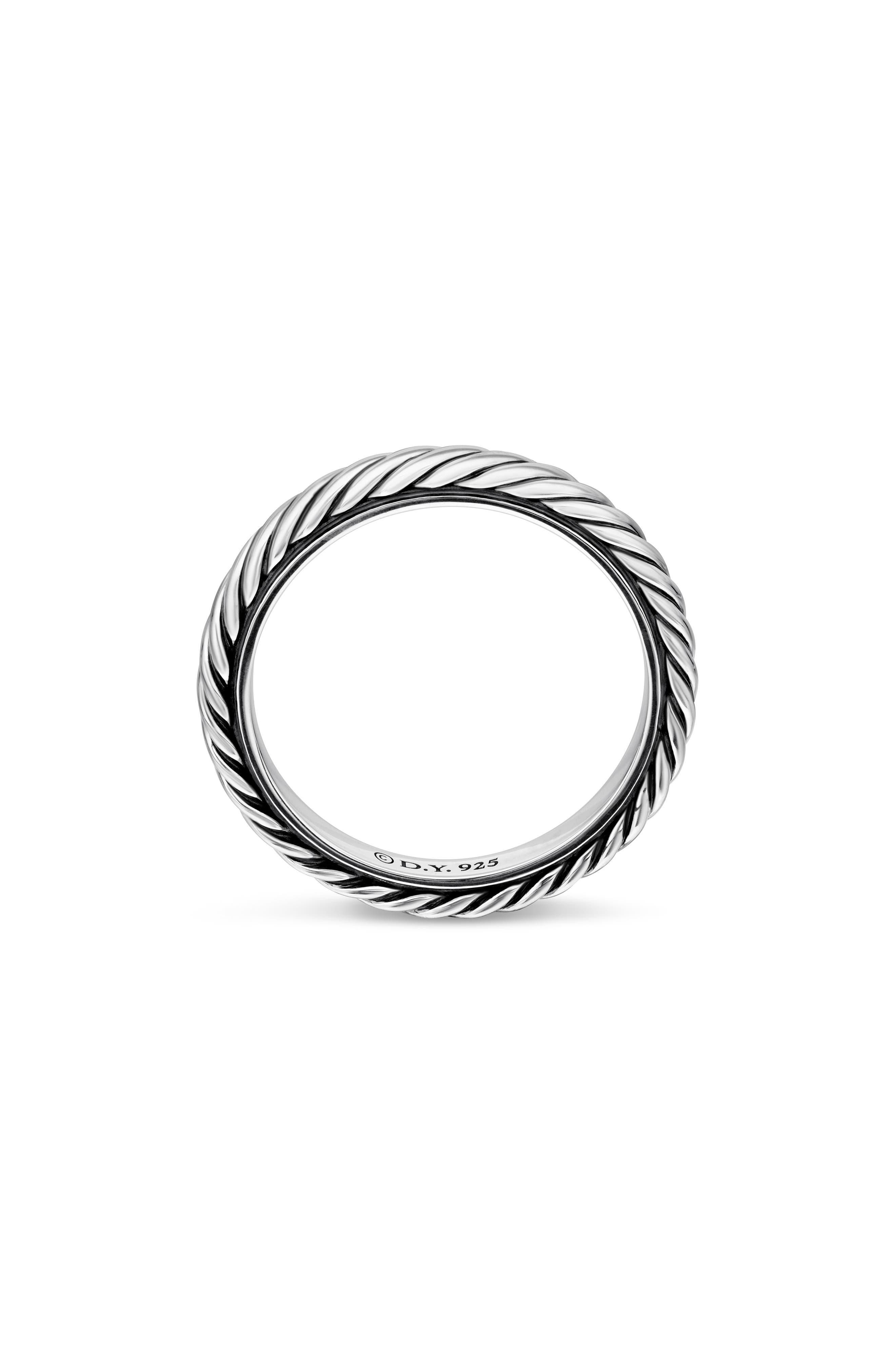 David Yurman Cable Collectibles® Stack Ring in Sterling Silver, 3mm ...