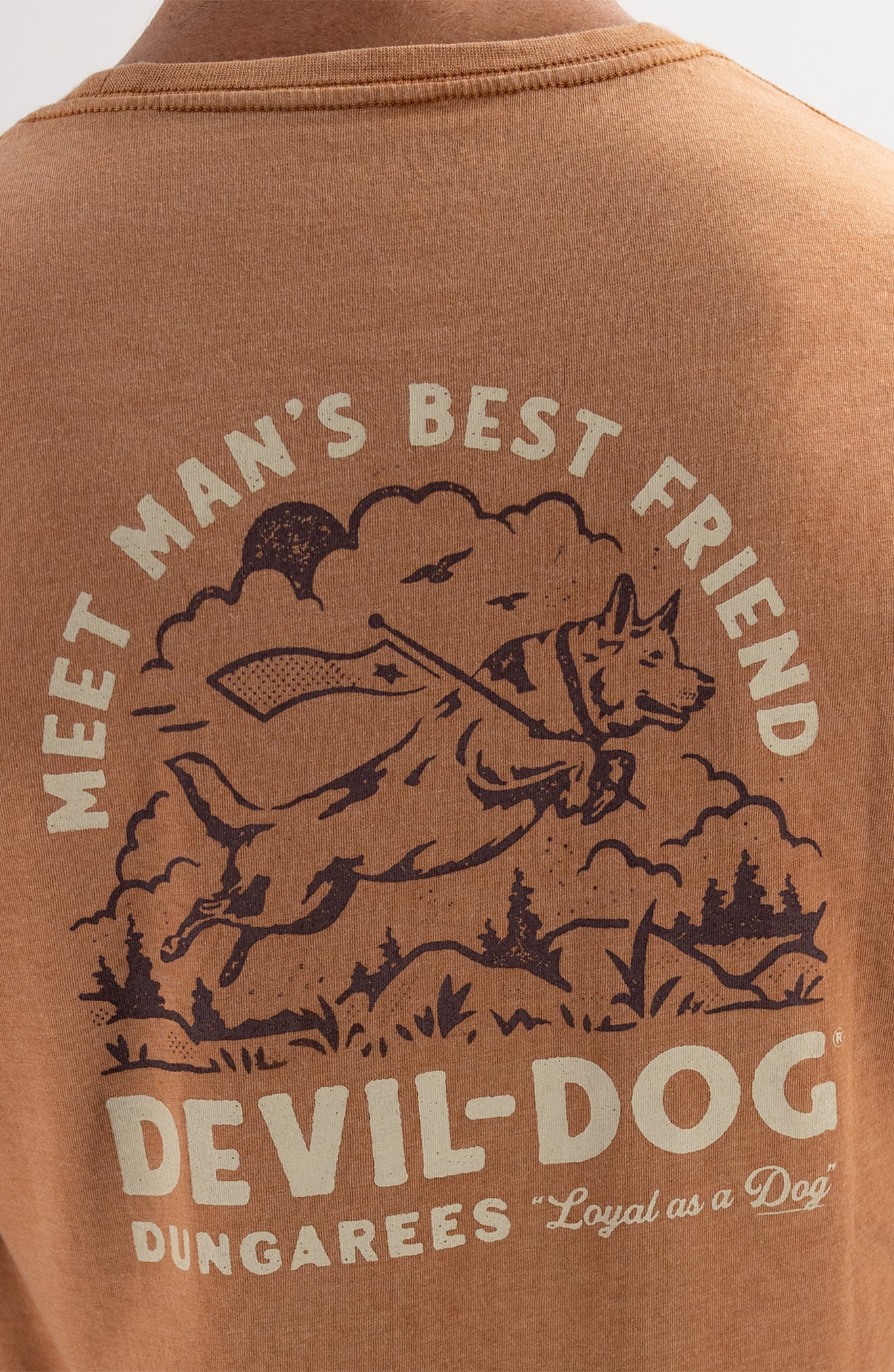 Devil-Dog Dungarees Man's Best Friend Graphic T-Shirt | Nordstrom