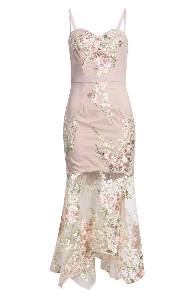 Chi Chi London Floral Embroidered Dress | Nordstrom