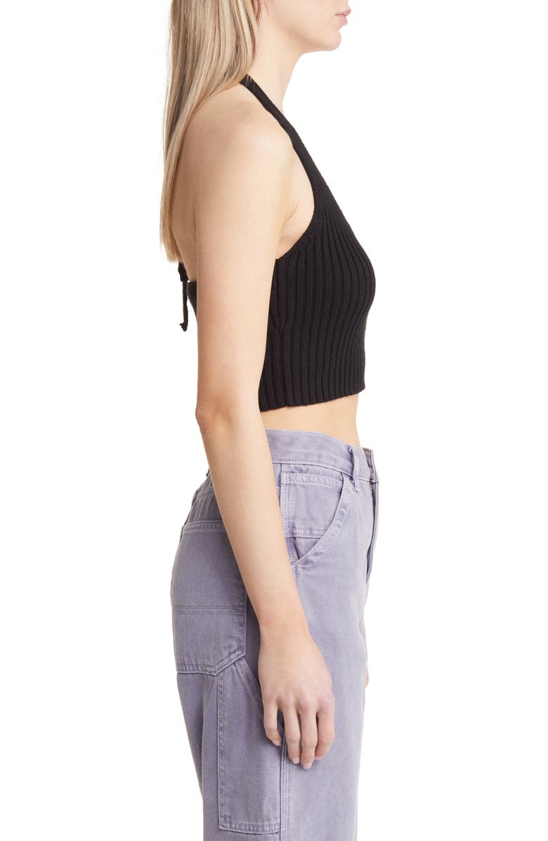 PacSun Pixie Crop Rib Halter Sweater Tank | Nordstromrack