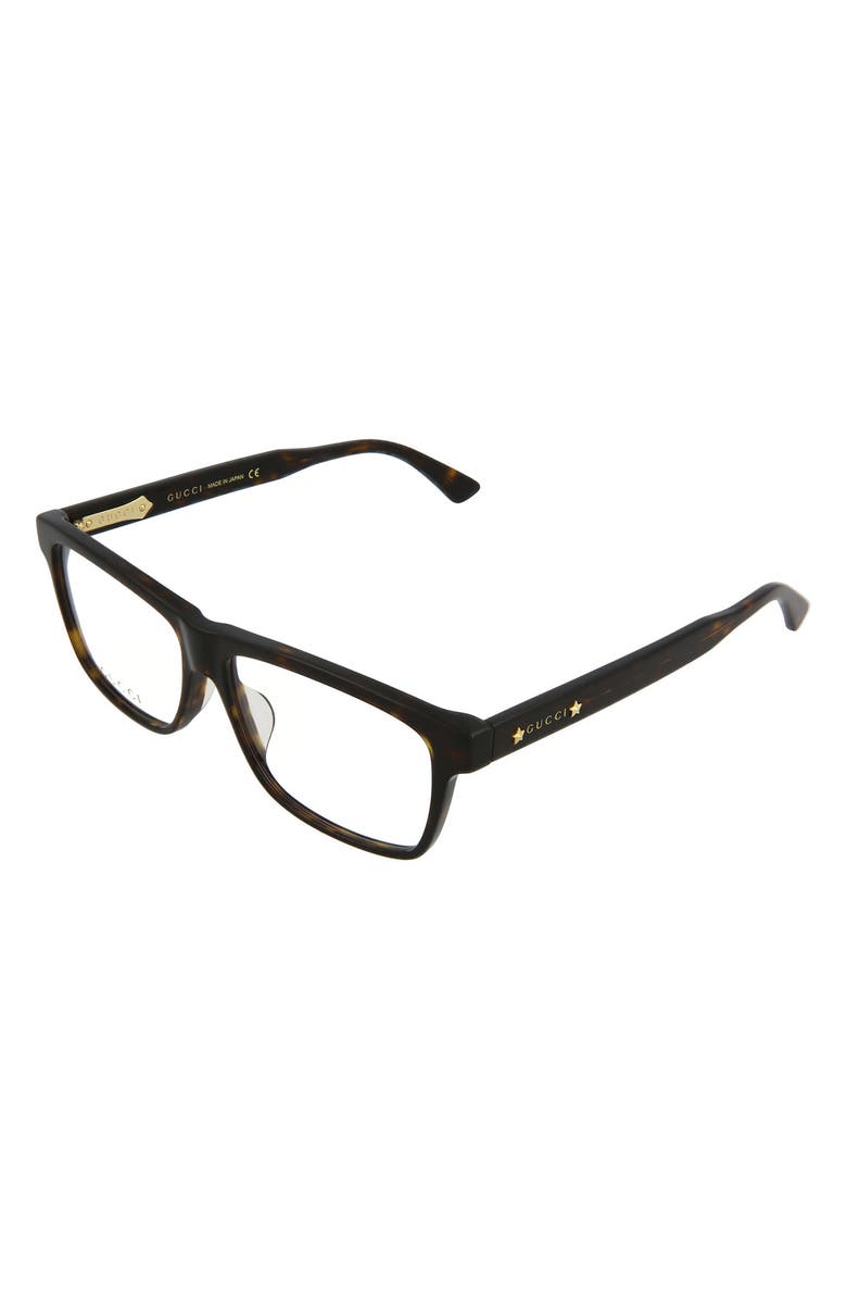 Gucci 58mm Rectangle Optical Frames | Nordstromrack